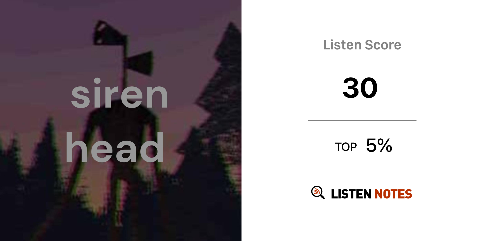 siren head (podcast) - steven | Listen Notes