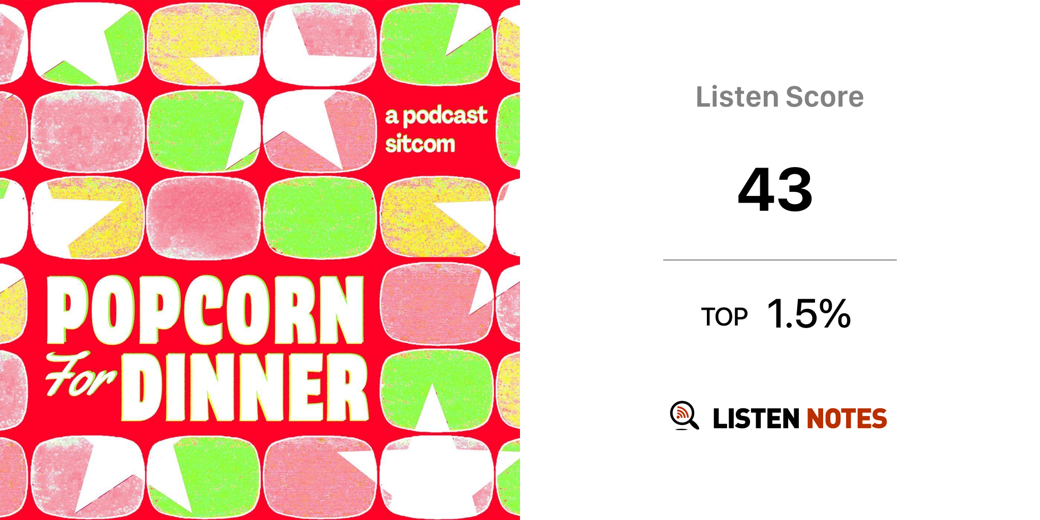 Popcorn for Dinner: A Podcast Sitcom - Kelly&Kelly Inc. & Clamor ...