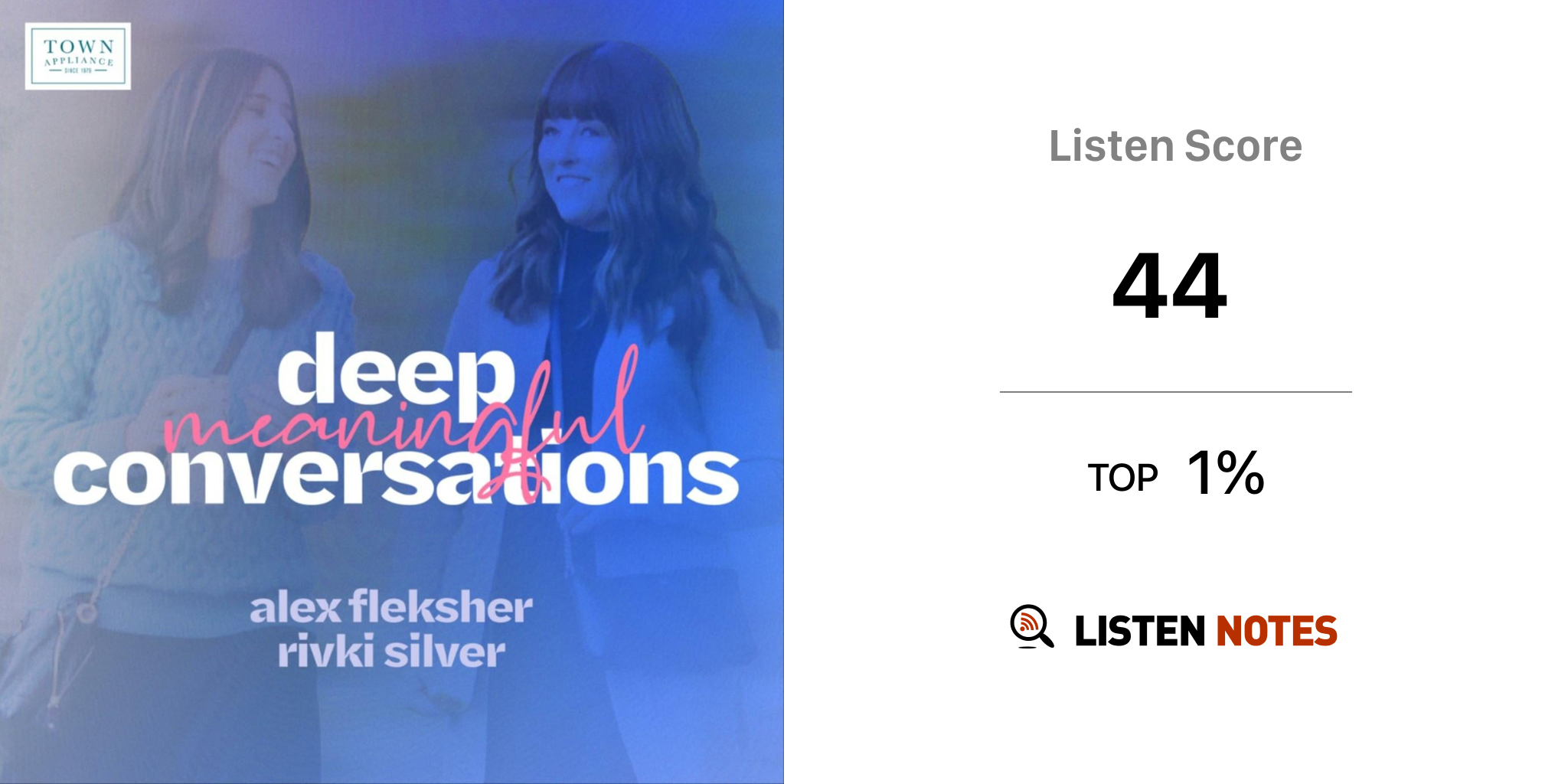 Deep Meaningful Conversations (podcast) - Alex Fleksher and Rivki ...