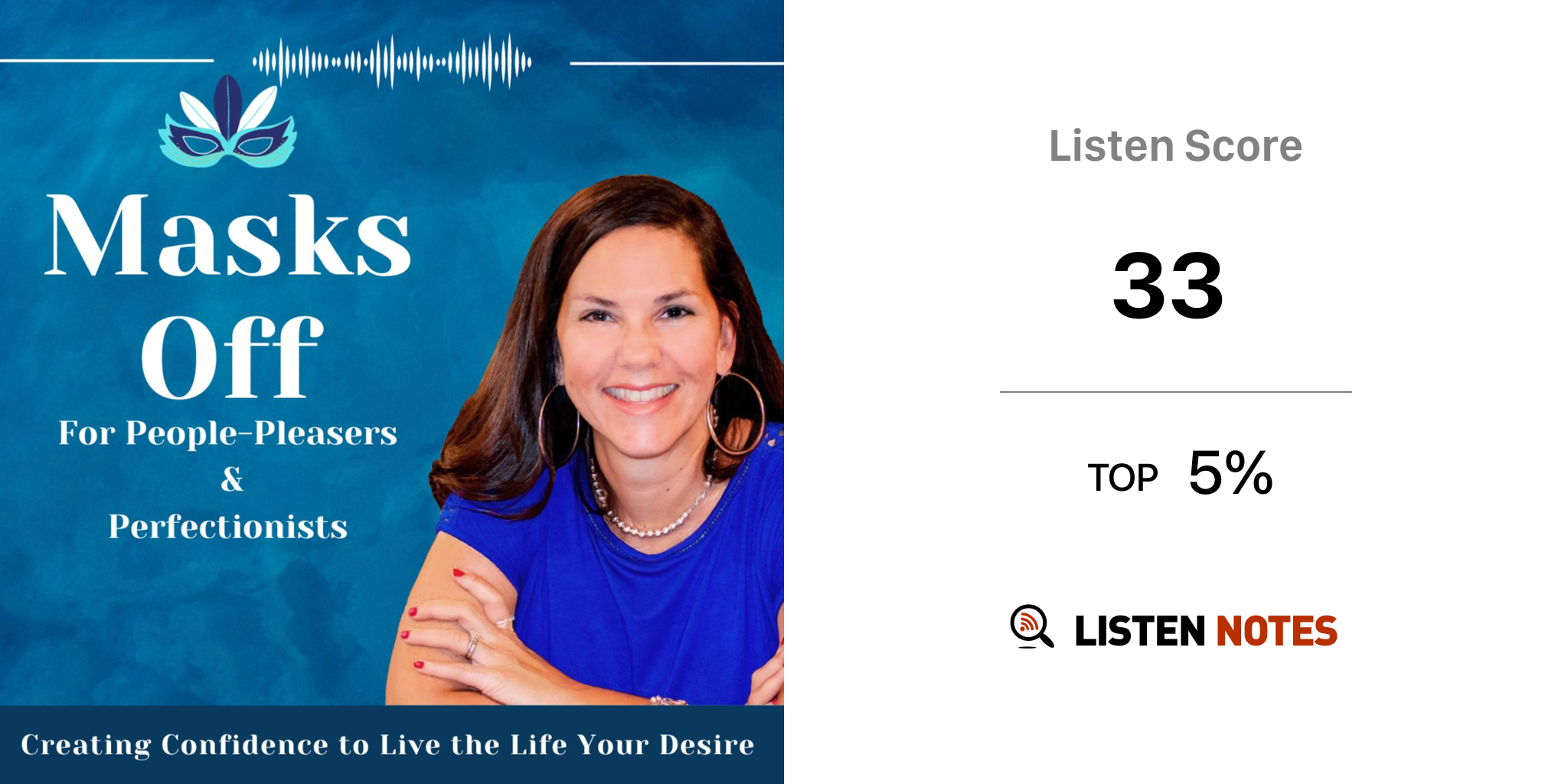 Masks Off For People-Pleasers & Perfectionists | Listen Notes