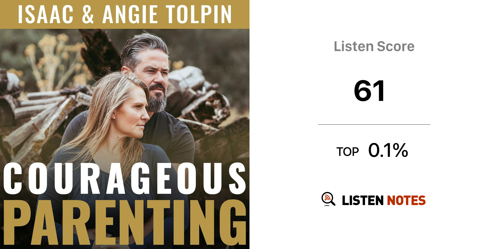 COURAGEOUS PARENTING (podcast) - Isaac & Angie Tolpin ...
