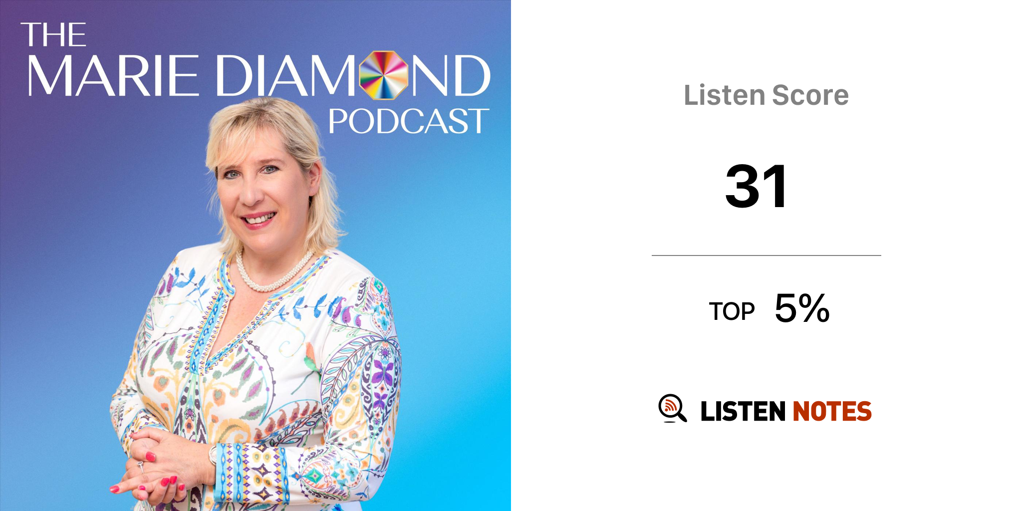 The Marie Diamond Podcast - Marie diamond | Listen Notes