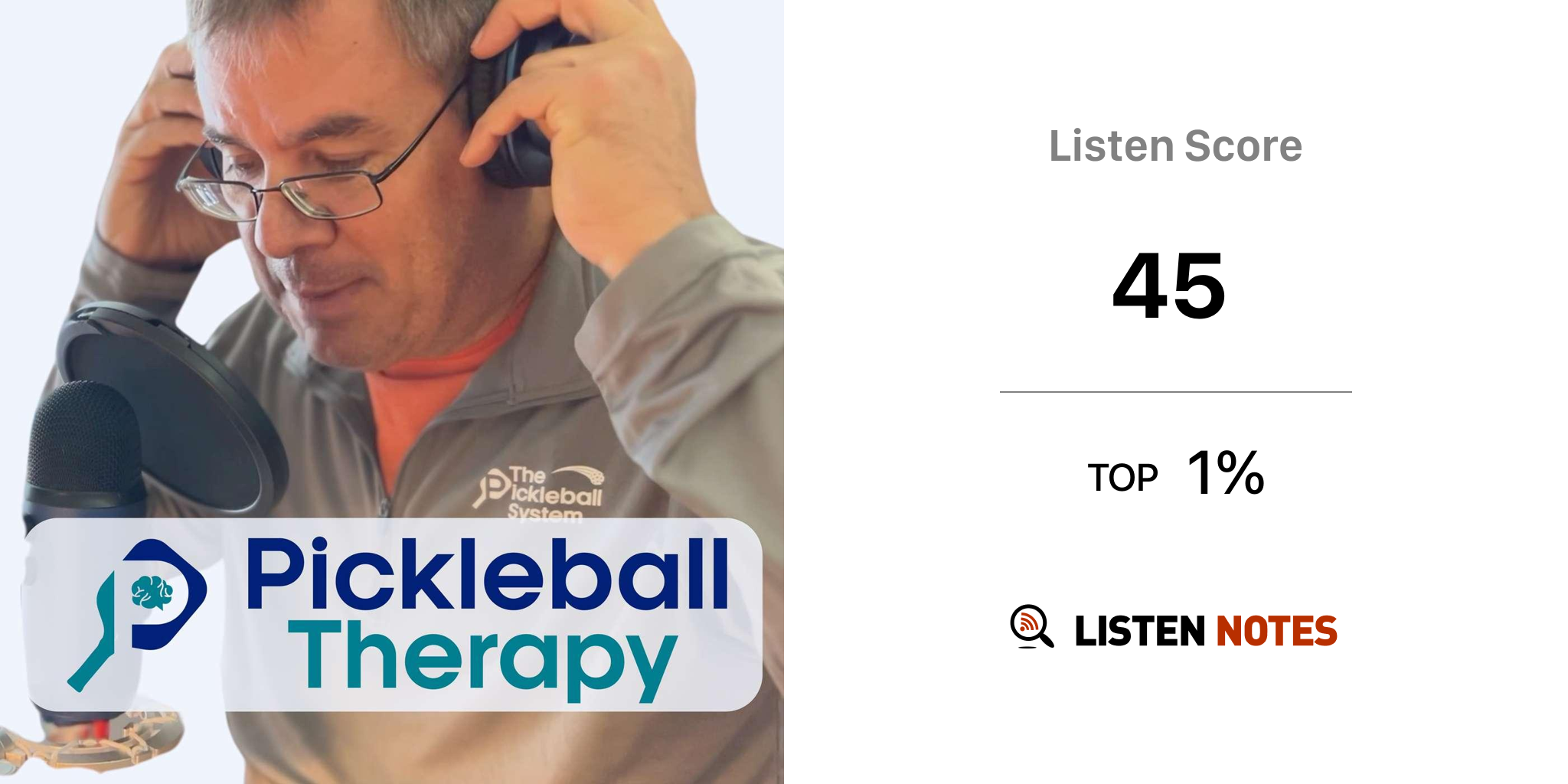 Pickleball Therapy (podcast) - Tony Roig | Listen Notes