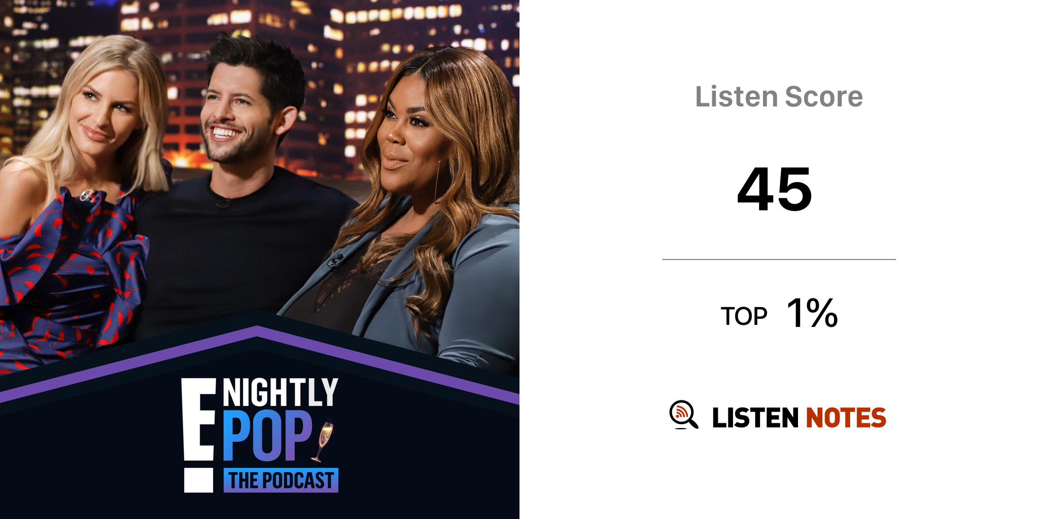 Nightly Pop (podcast) - E! News | Listen Notes