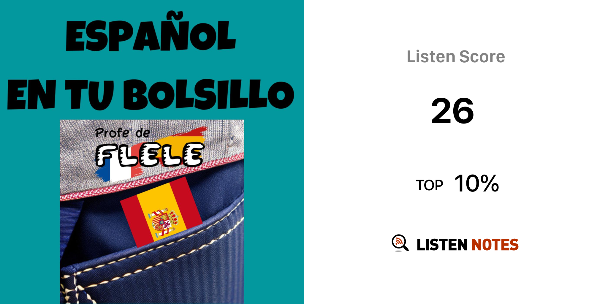 ESPAÑOL EN TU BOLSILLO (podcast) - Profe de FLELE | Listen Notes