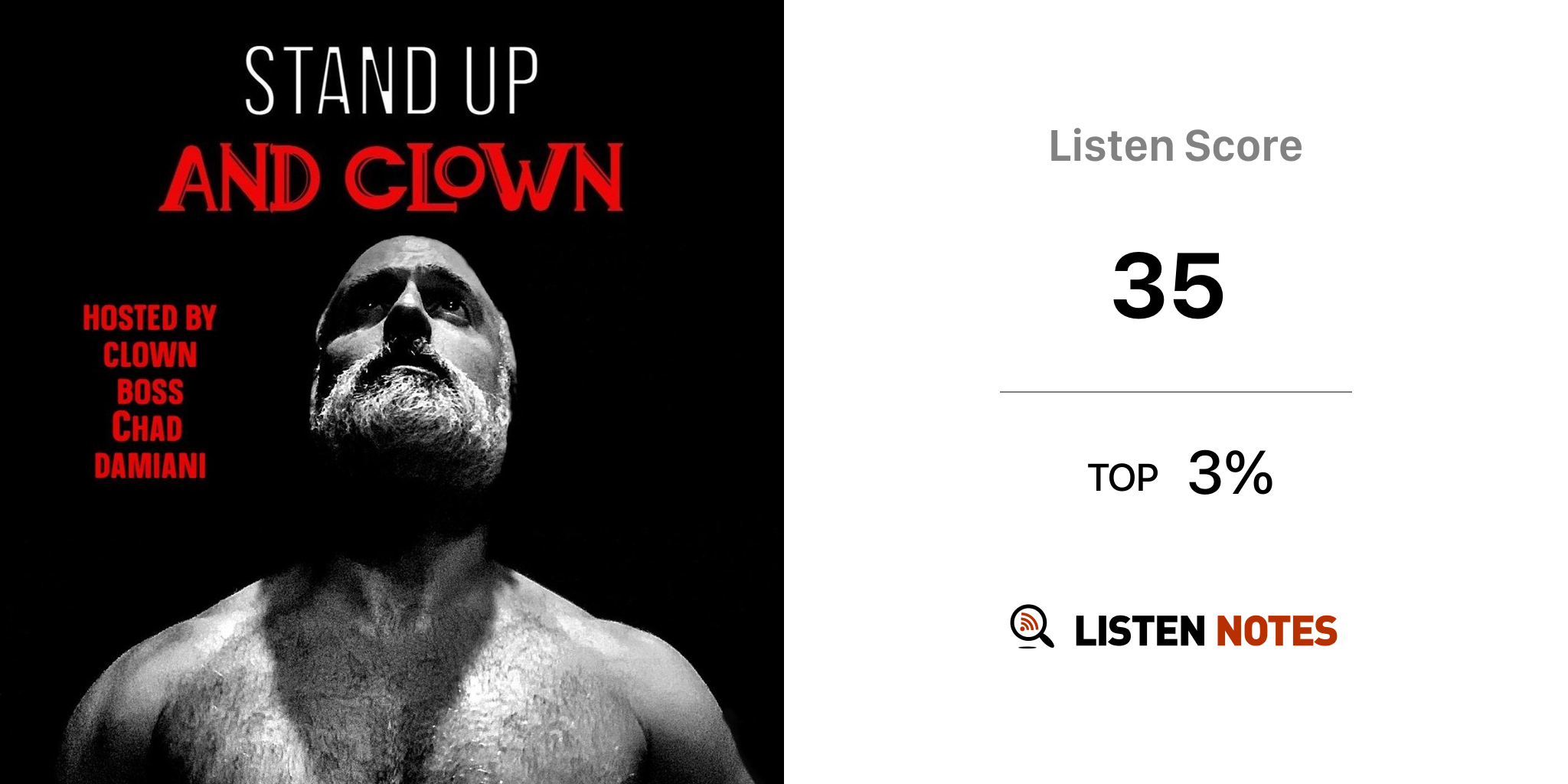 STAND UP AND CLOWN (podcast) - Chad Damiani | Listen Notes