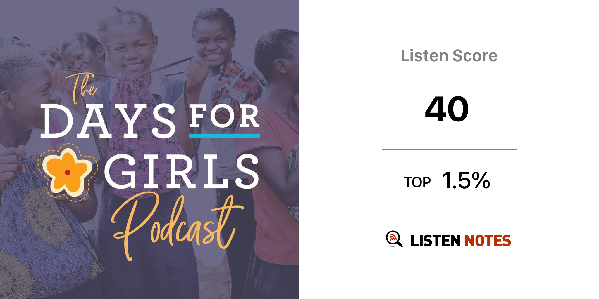 The Days for Girls Podcast - Days for Girls International | Listen Notes