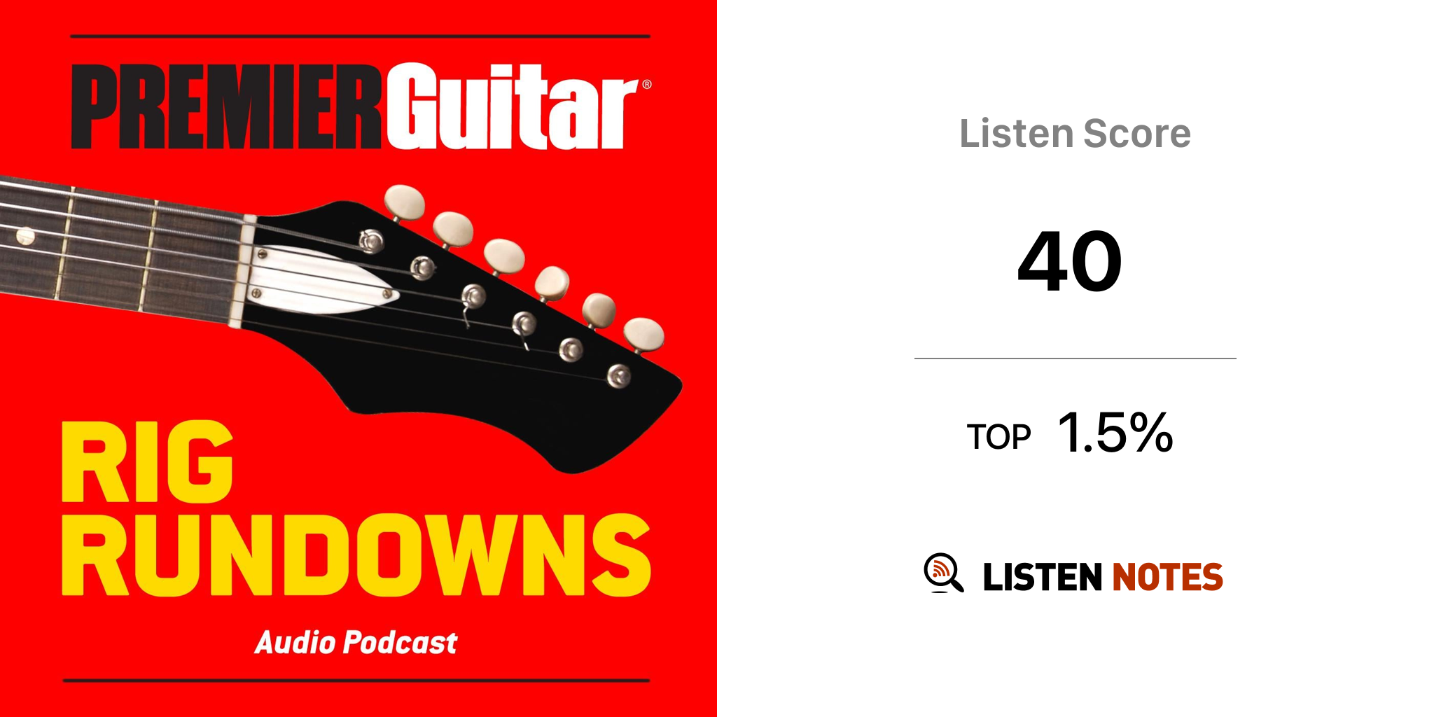 Rig Rundowns (podcast) - Premier Guitar | Listen Notes
