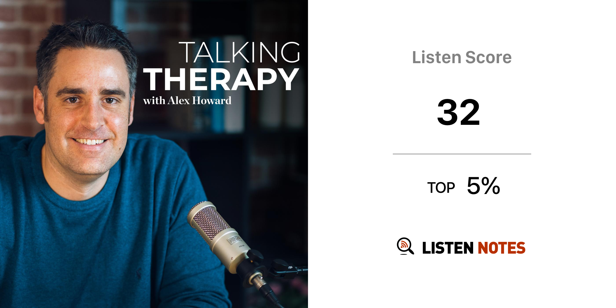 Talking Therapy with Alex Howard (podcast) - Alex Howard | Listen Notes