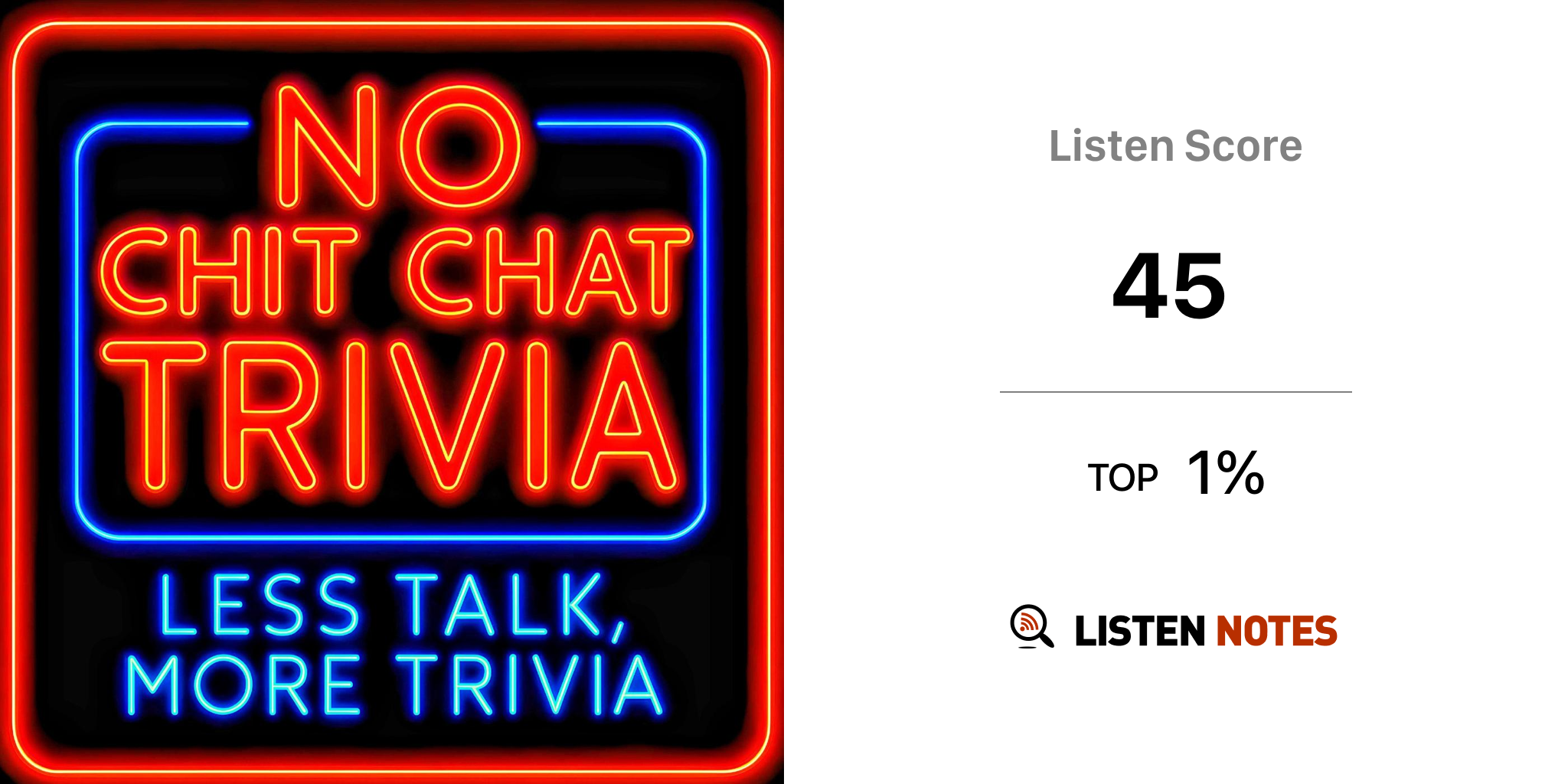 No Chit Chat Trivia (podcast) - David Wuest, Bleav | Listen Notes