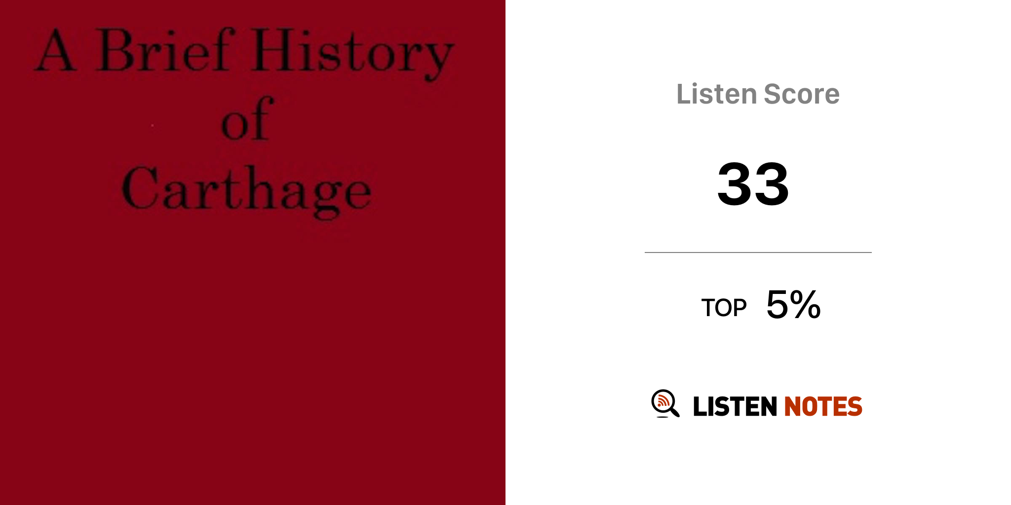 A Brief History of Carthage (podcast) - Joshua Jared Scott | Listen Notes