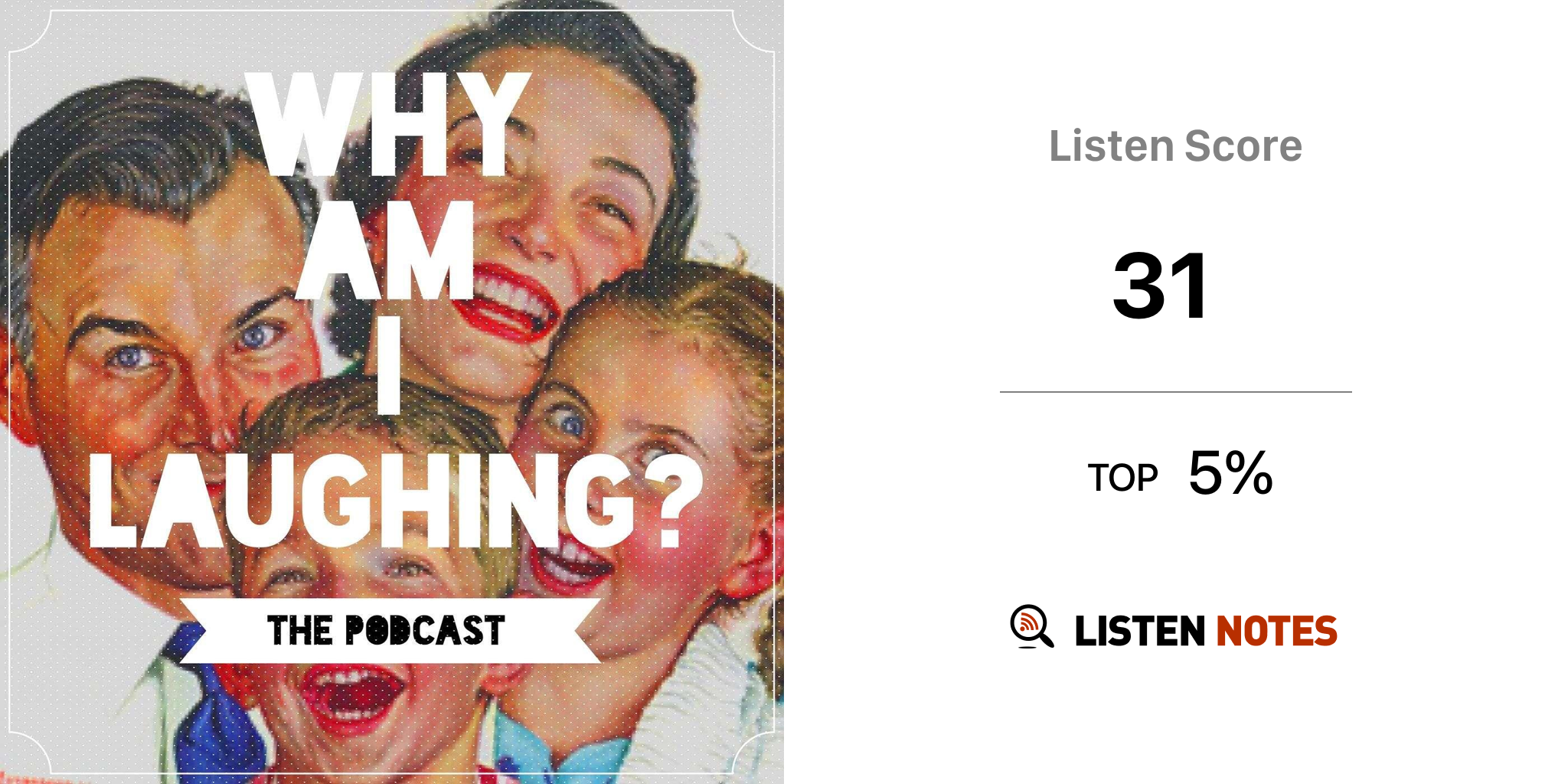 Why Am I Laughing? (подкаст) - Why Am I Laughing? | Listen Notes