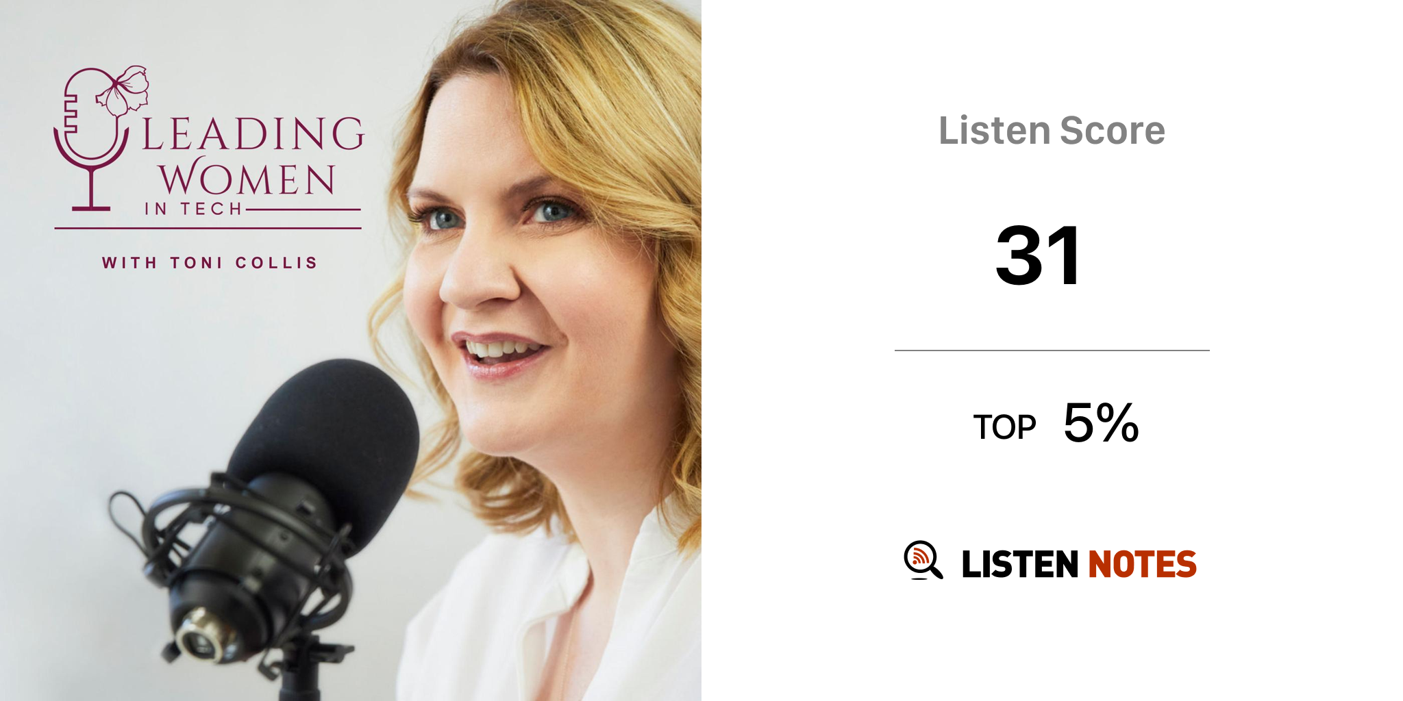Leading Women in Tech Podcast - Toni Collis | Listen Notes
