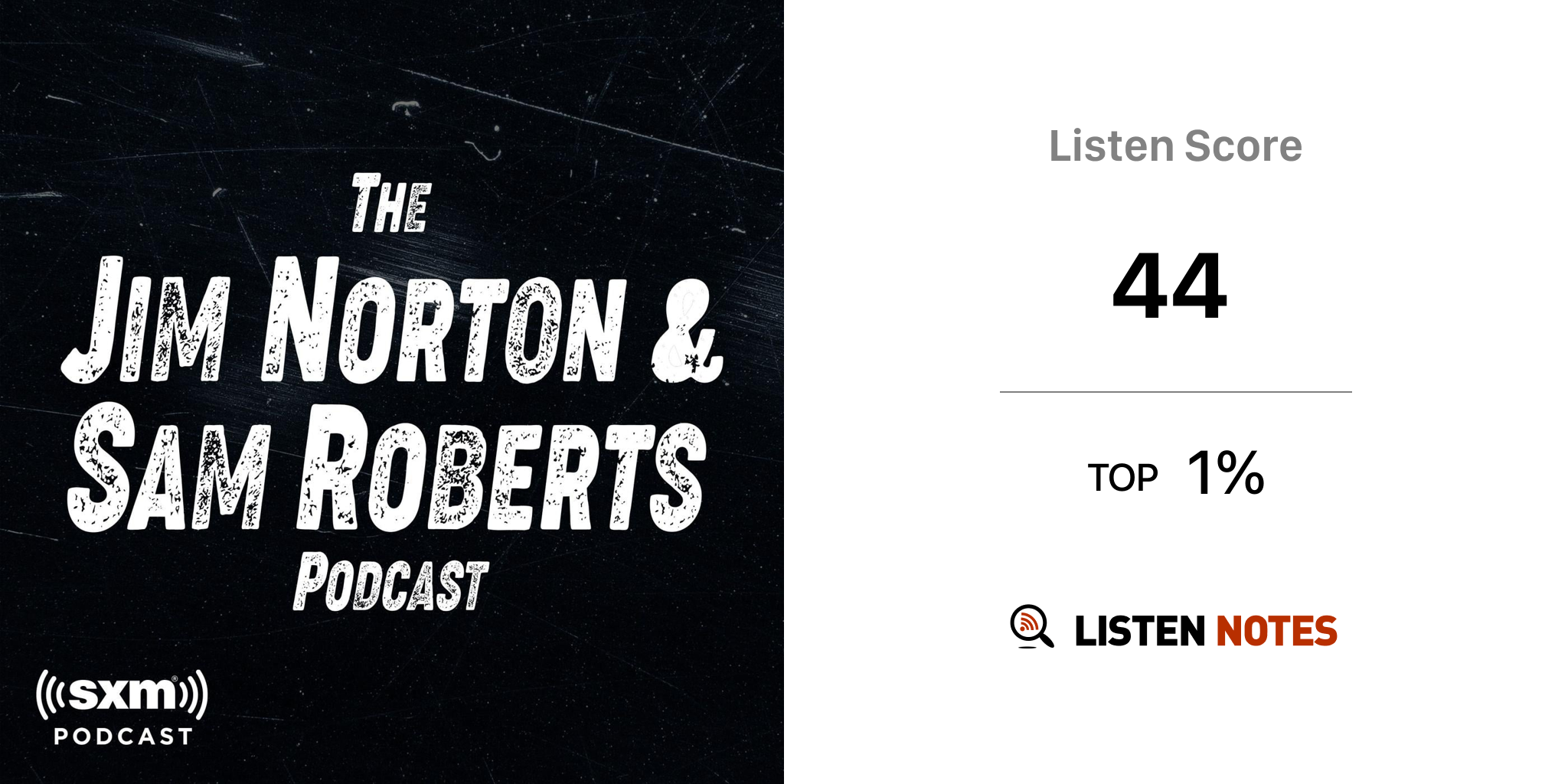 The Jim Norton & Sam Roberts Podcast - SiriusXM | Listen Notes