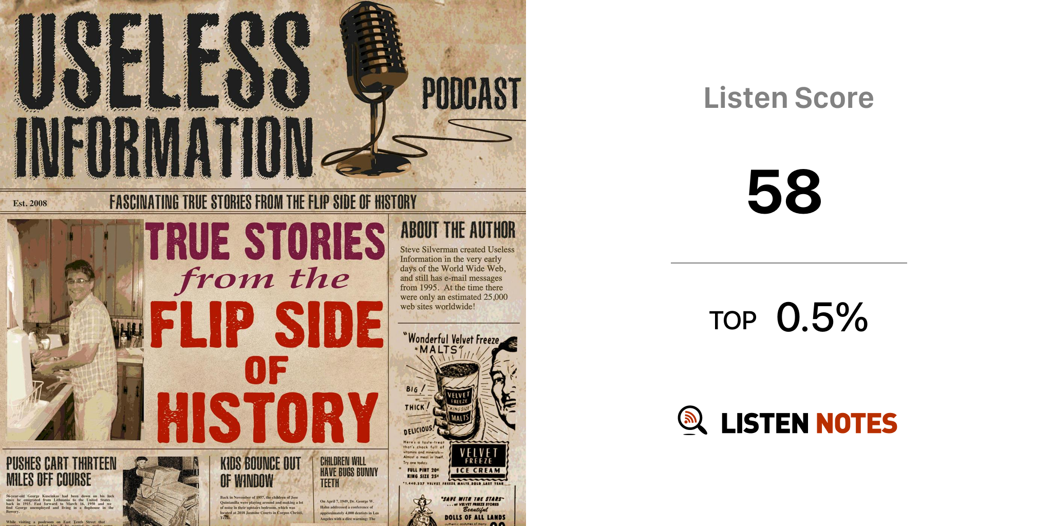 Useless Information Podcast - Airwave Media Podcast Network | Listen Notes