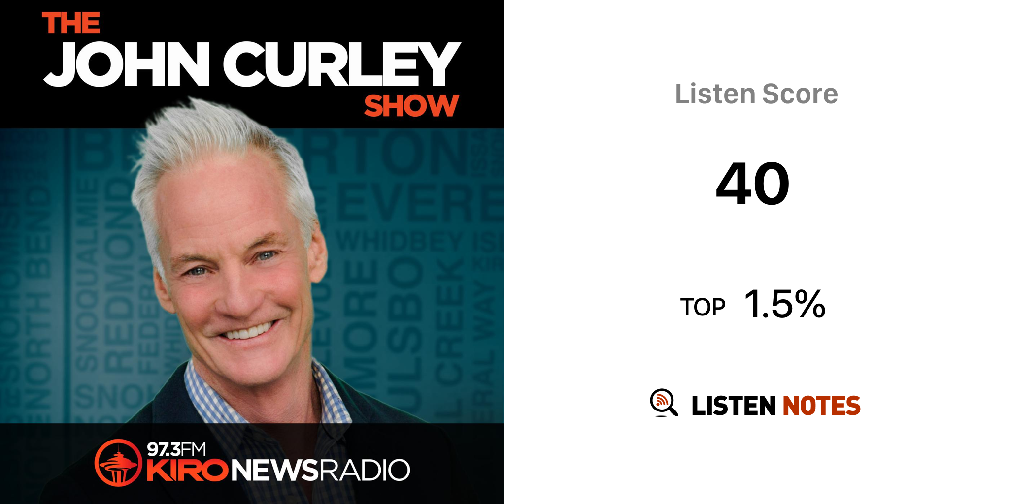 The John Curley Show (podcast) - KIRO Newsradio 97.3 FM | Listen Notes