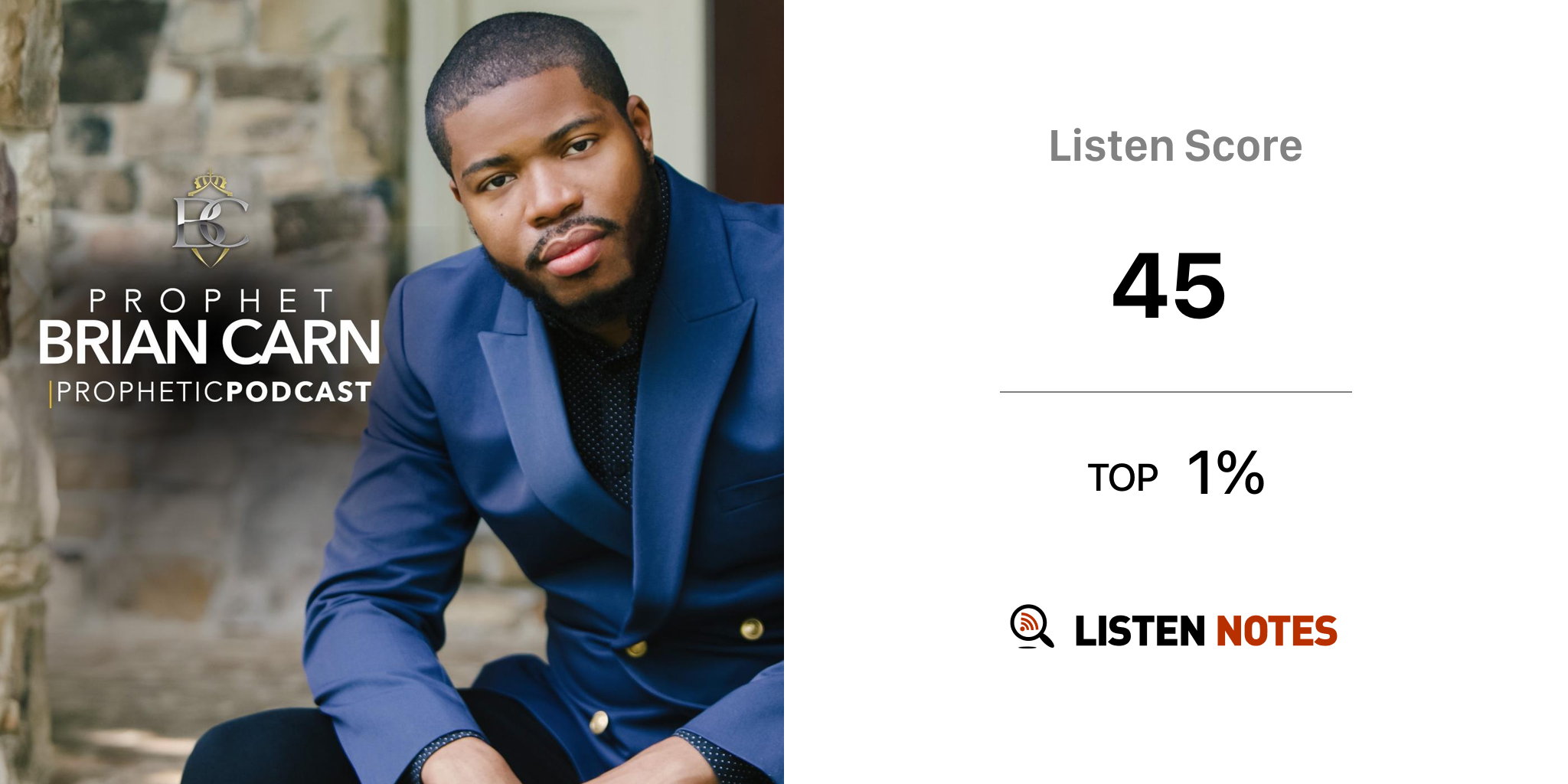 Prophet Brian Carn (podcast) - prophetcarn | Listen Notes
