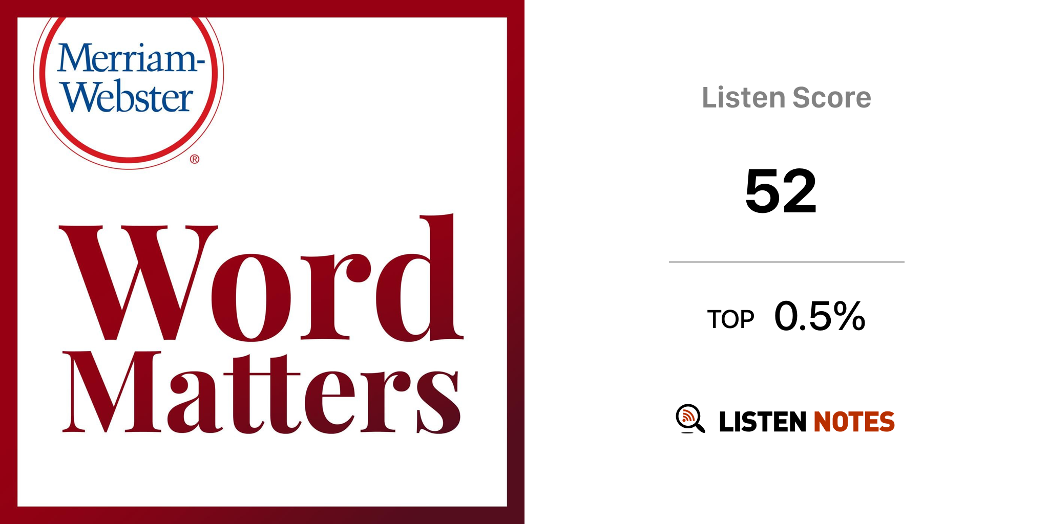 Word Matters (podcast) - Merriam-Webster, New England Public Media ...