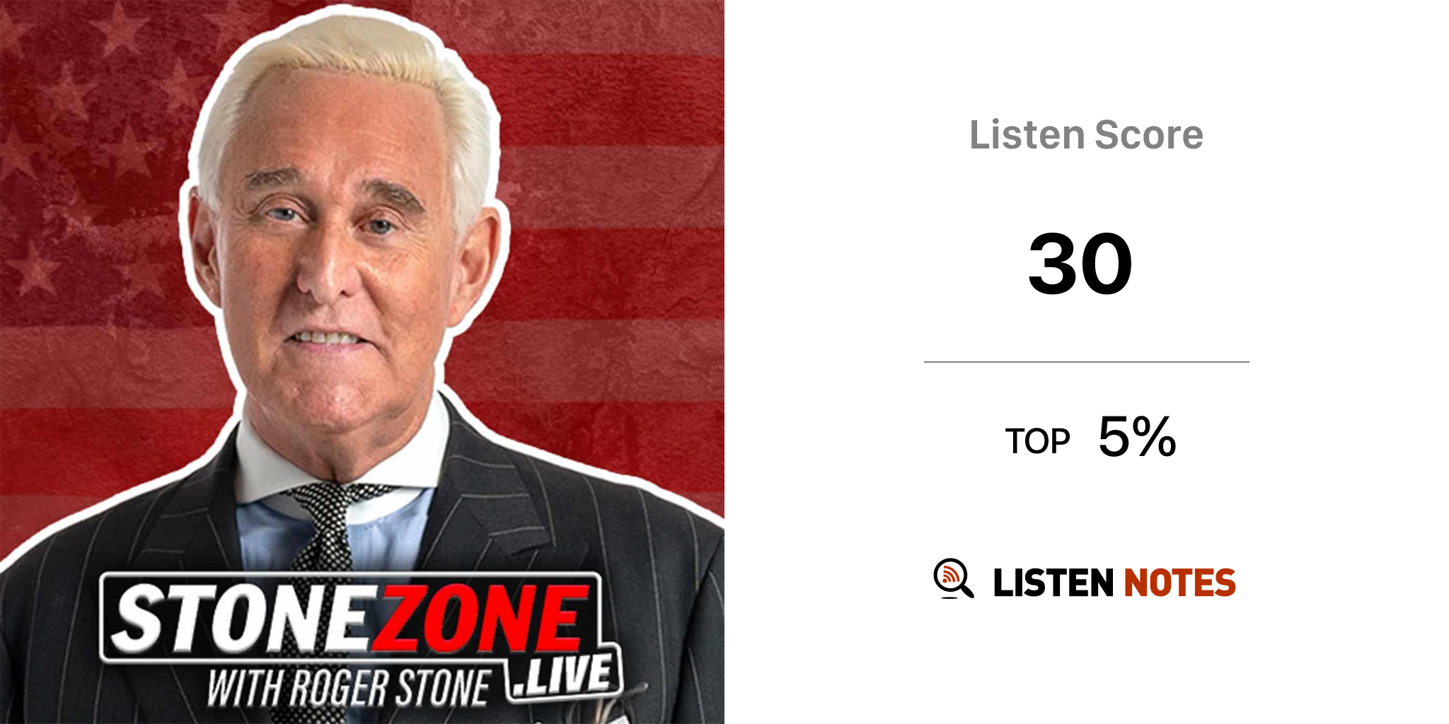 The StoneZONE with Roger Stone (podcast) - Roger Stone | Listen Notes