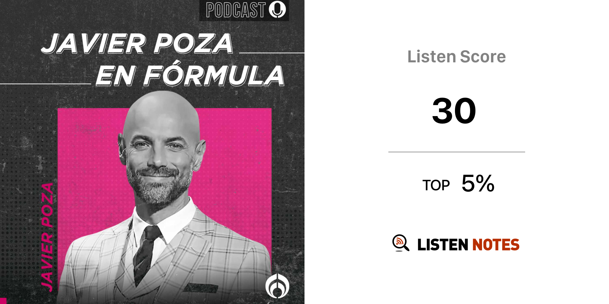 Javier Poza en Fórmula (pódcast) - Radio Fórmula | Listen Notes