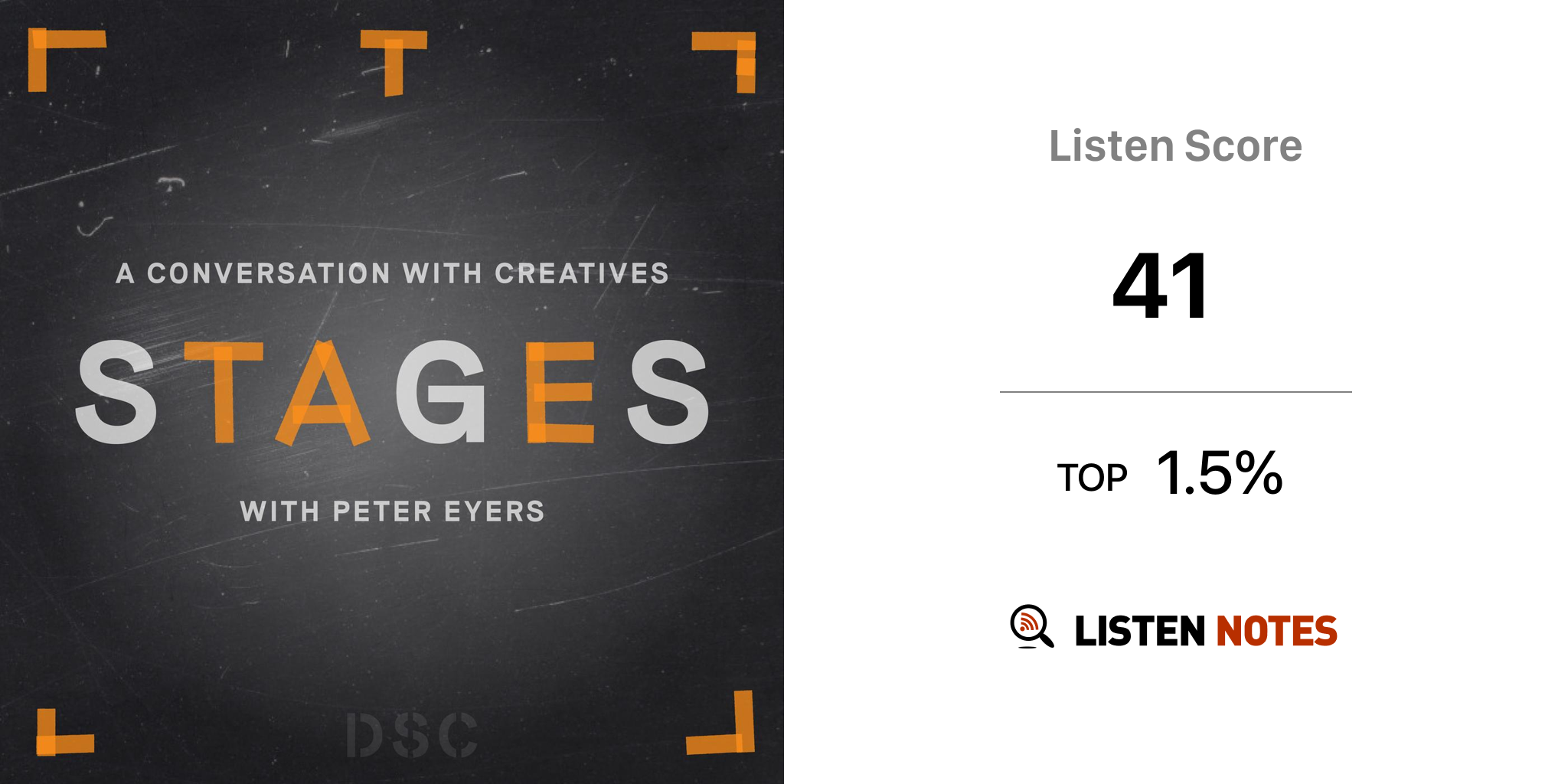 STAGES with Peter Eyers (podcast) - Peter Eyers | Listen Notes