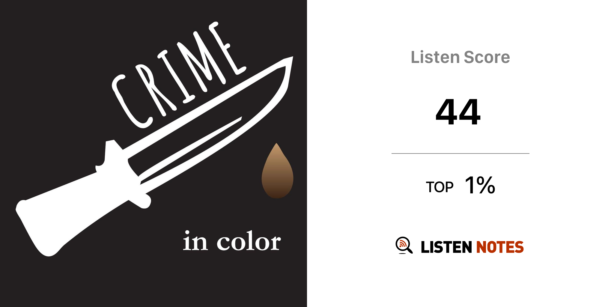 Crime in Color (podcast) - Crime in Color | Listen Notes