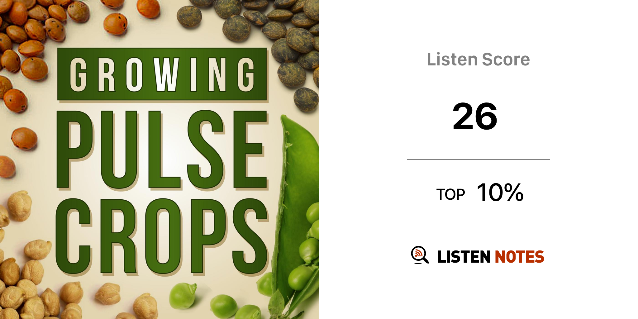 Growing Pulse Crops (podcast) - Pulse Crops Working Group | Listen Notes
