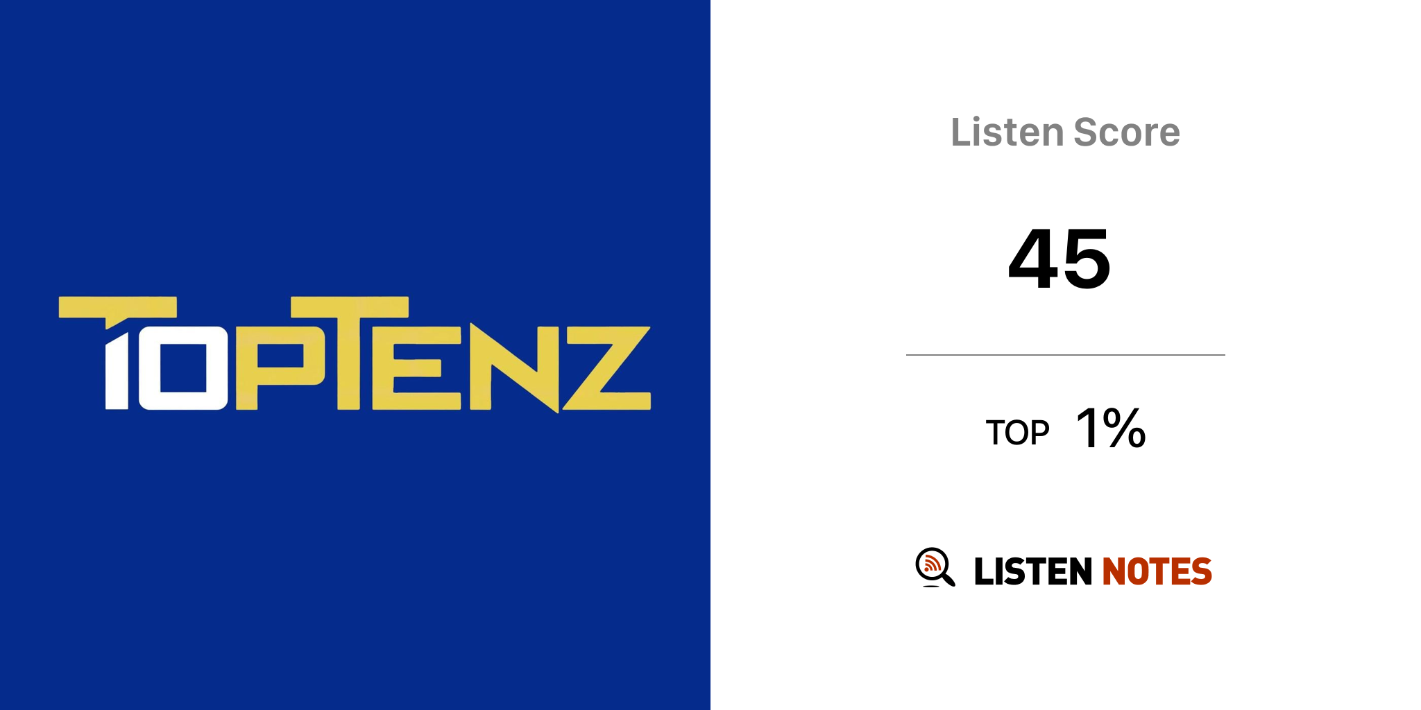 TopTenz - Daily Top 10s (podcast) - Simon Whistler | Listen Notes