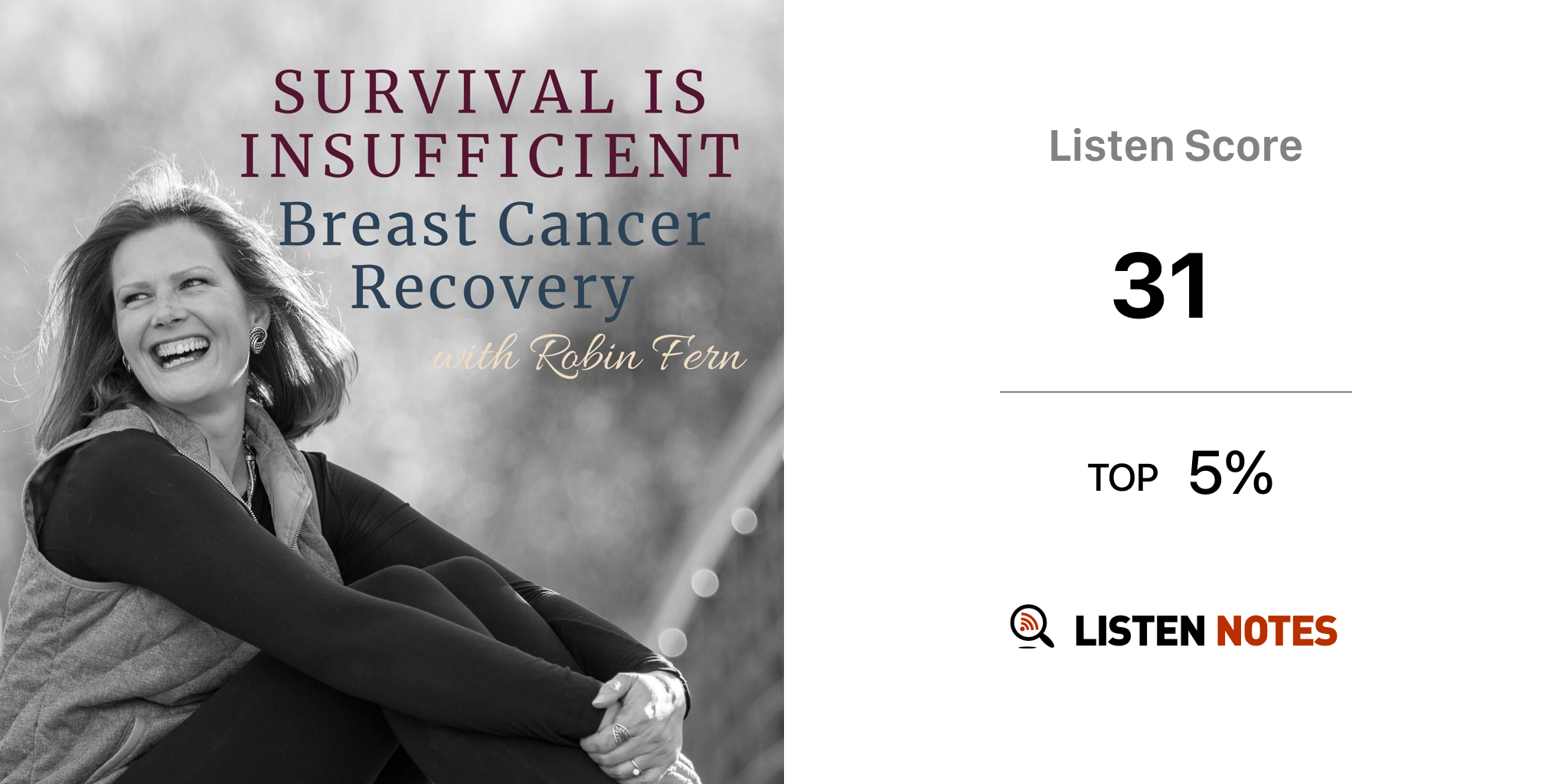 Survival Is Insufficient Podcast - Robin Fern Breast Cancer Recovery ...