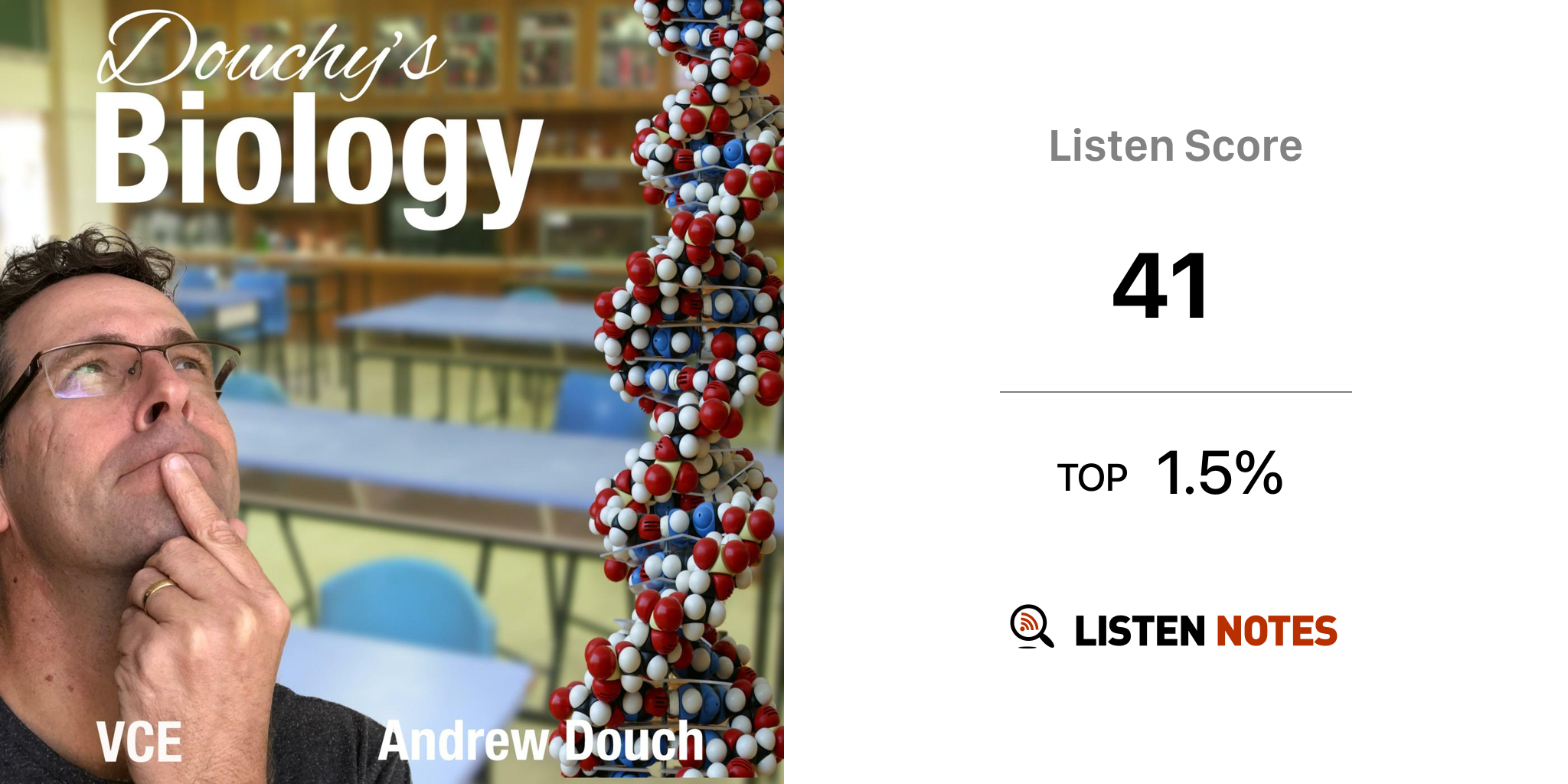 Douchy's Biology (podcast) - Andrew Douch | Listen Notes