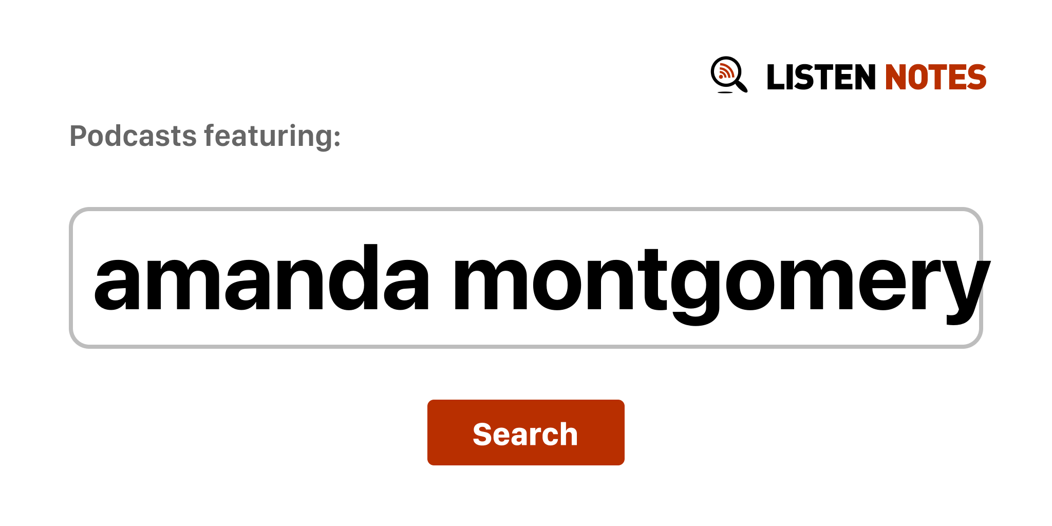 Amanda Montgomery - I migliori episodi di podcast