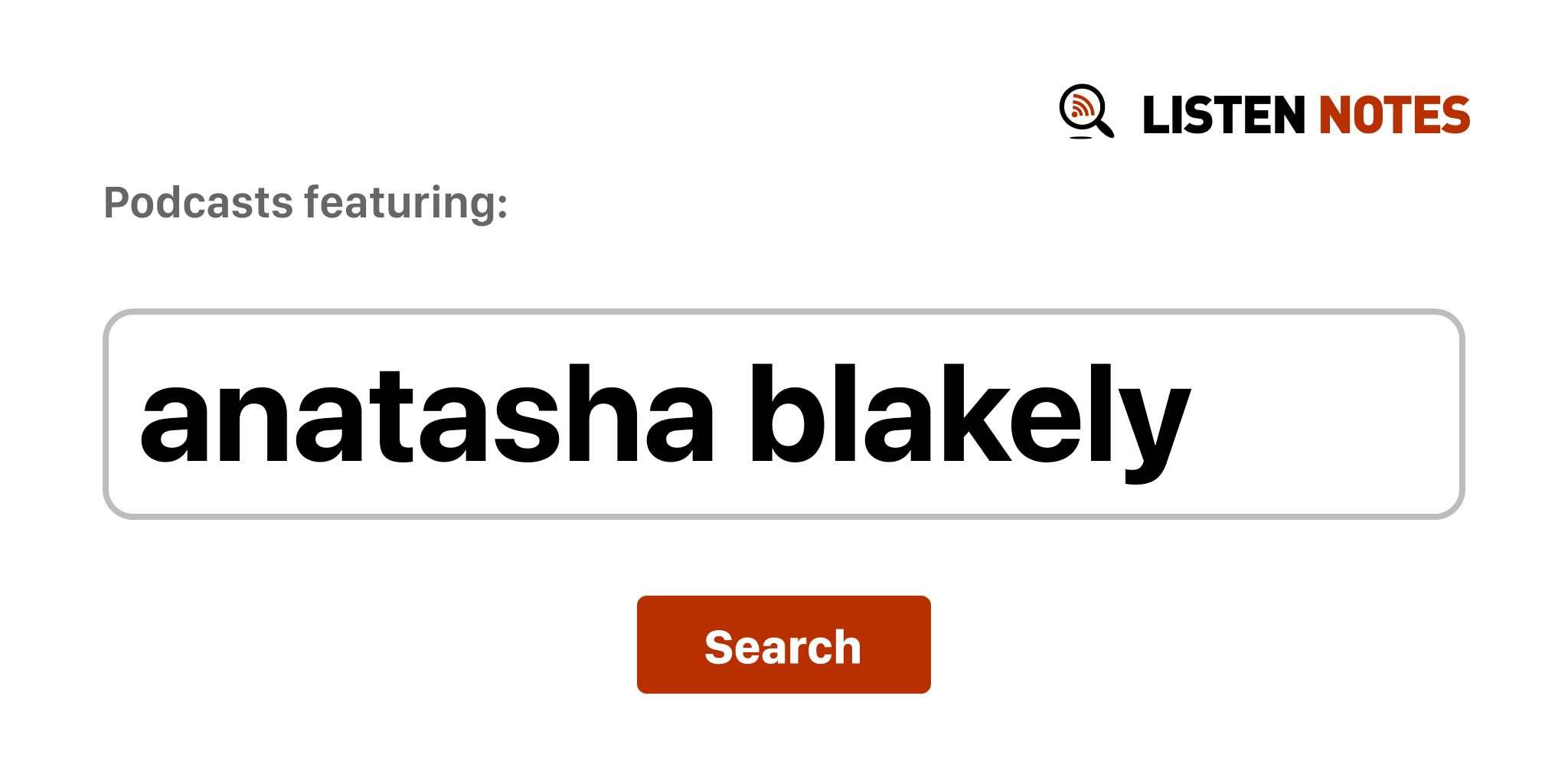 Anatasha Blakely - Top podcast episodes