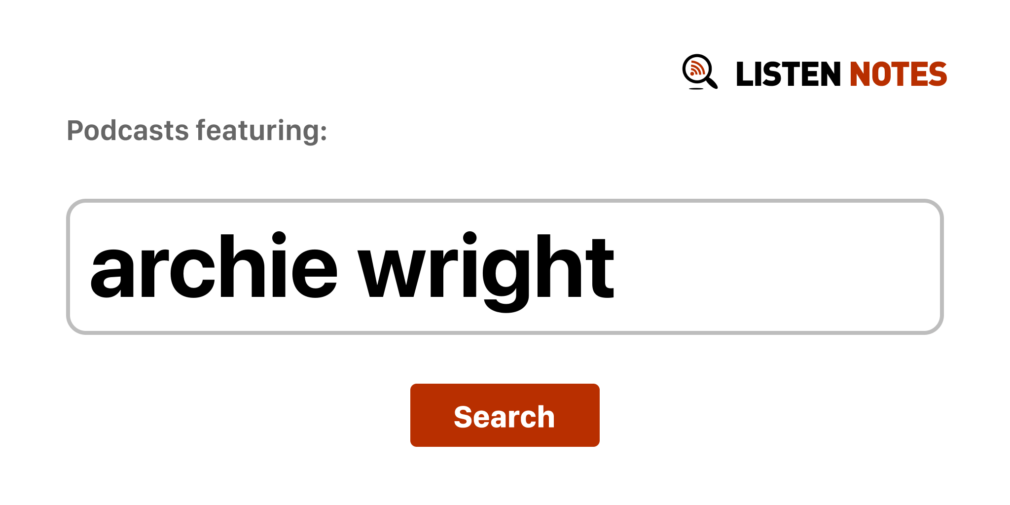 Archie Wright - Top podcast episodes