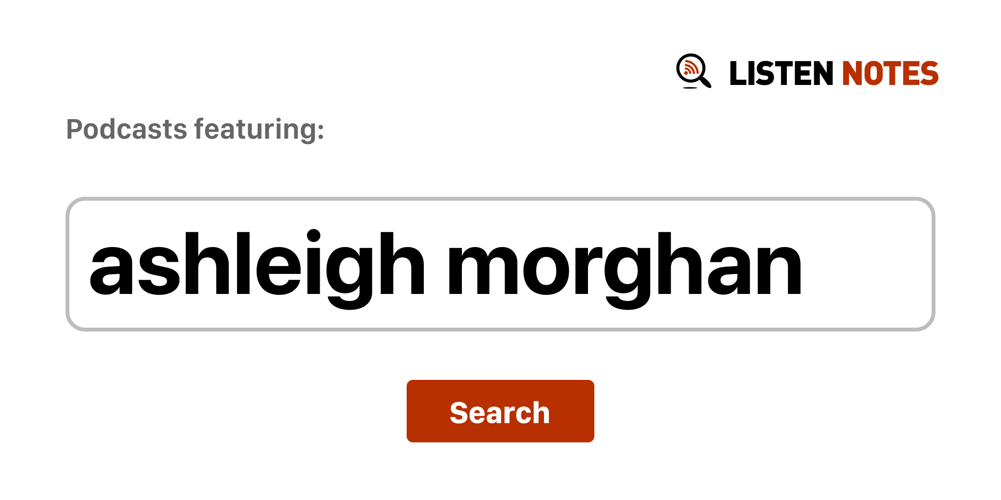 Ashleigh Morghan - Top podcast episodes