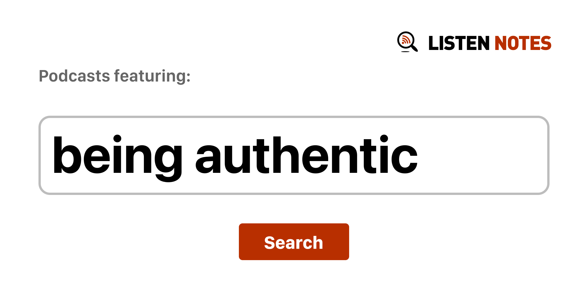 Being Authentic - Principales episodios de podcast