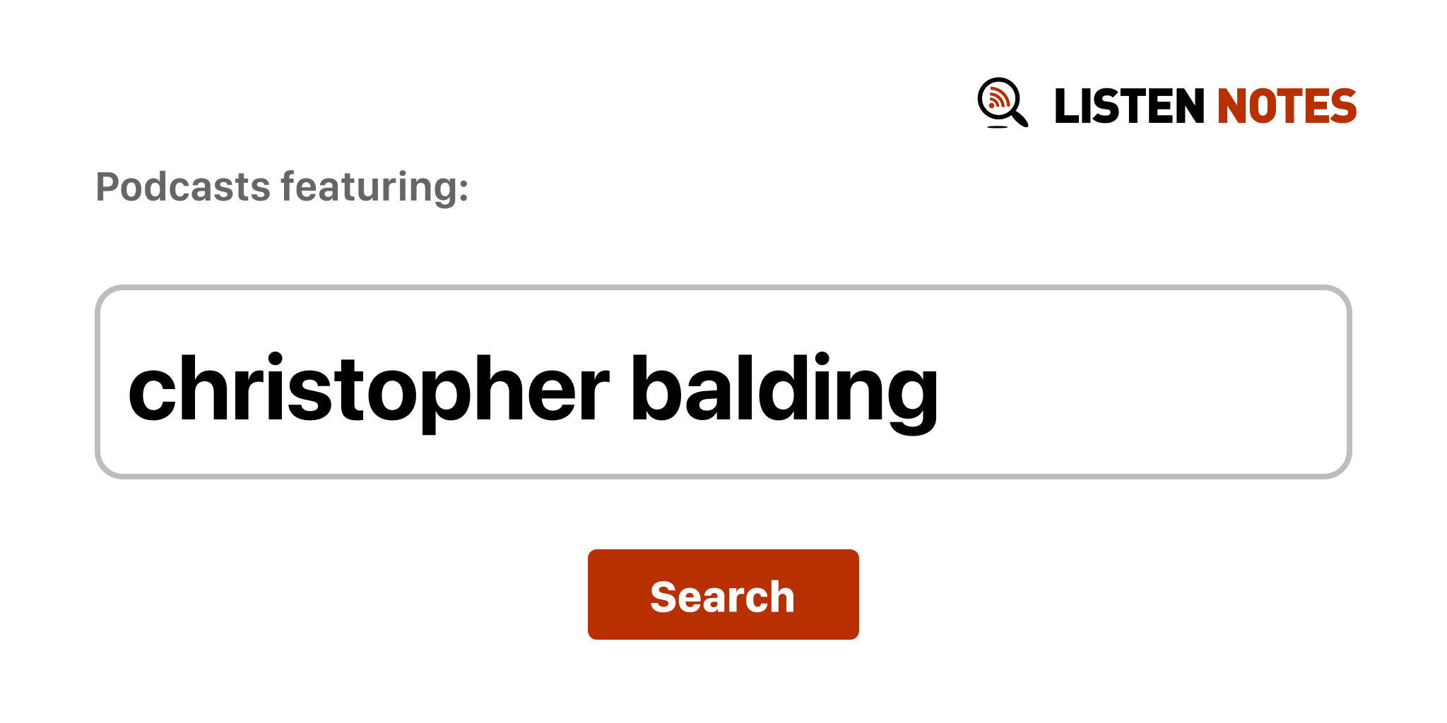 Christopher Balding - Top podcast episodes