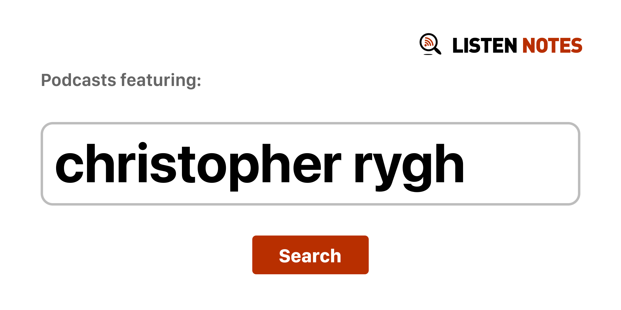 Christopher Rygh - Nangungunang mga yugto ng podcast