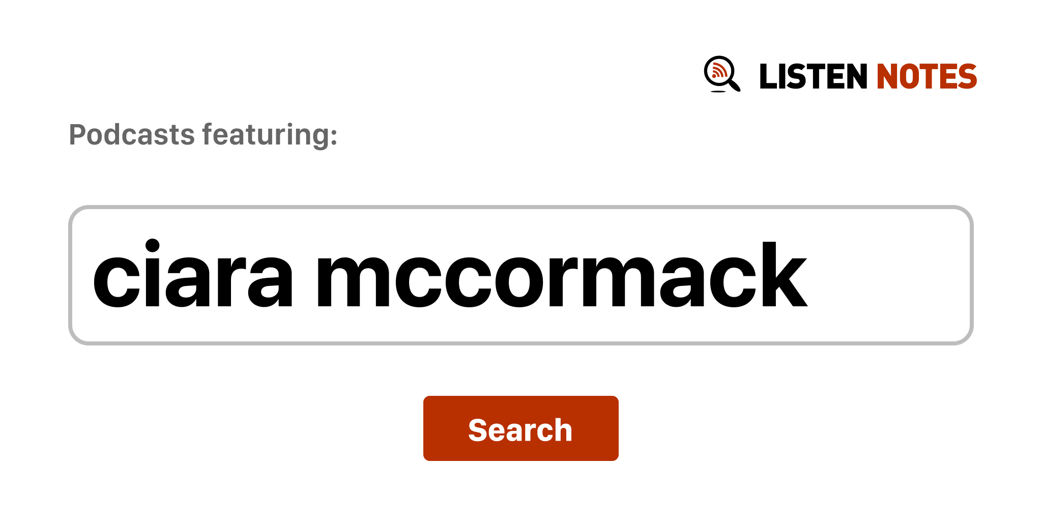 Ciara Mccormack - Meilleurs épisodes de podcast