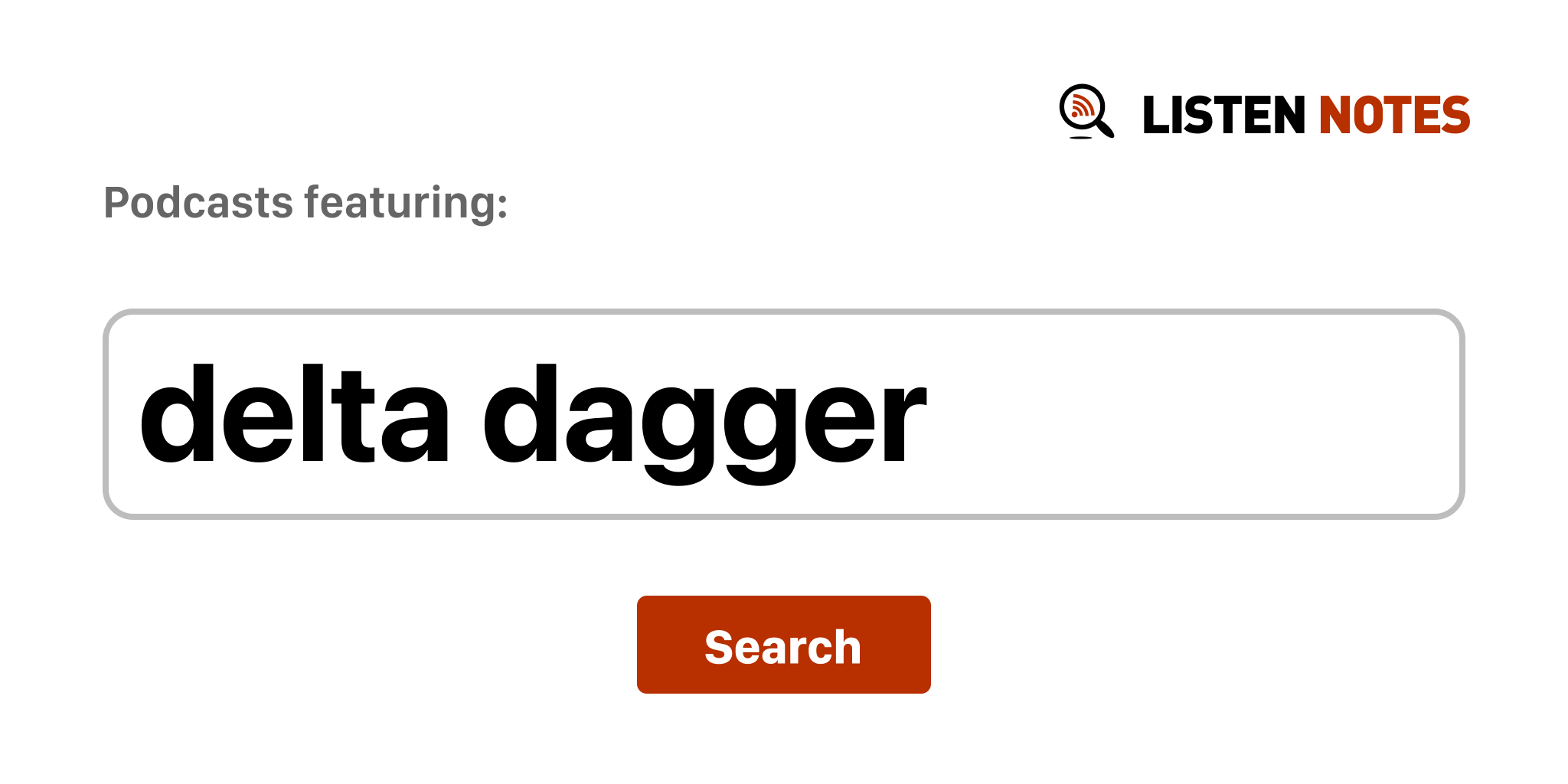 Delta Dagger - Top podcast episodes