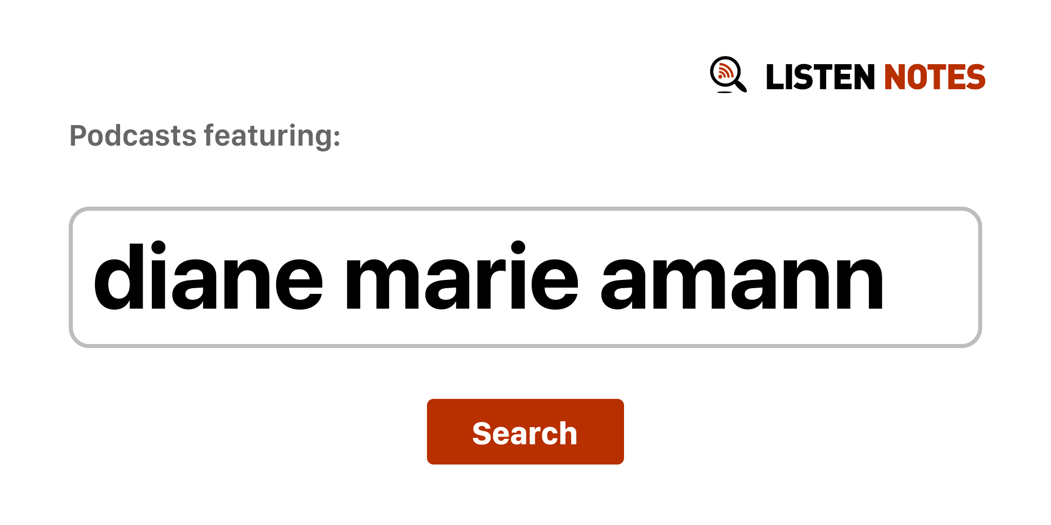 Diane Marie Amann - Top podcast episodes