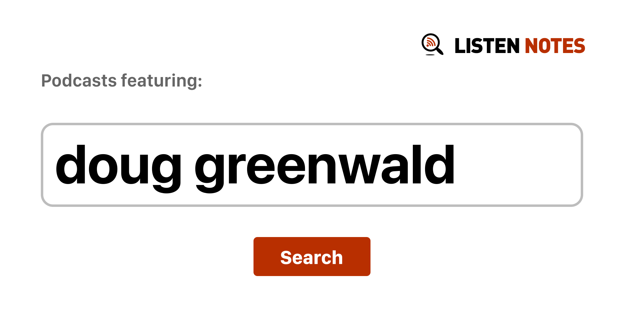 Doug Greenwald - Top podcast episodes