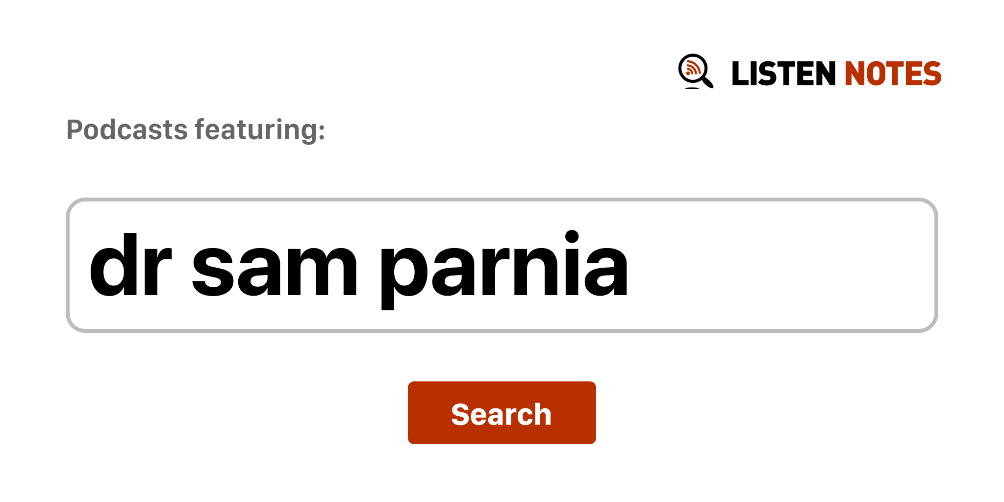 Dr Sam Parnia - Top podcast episodes