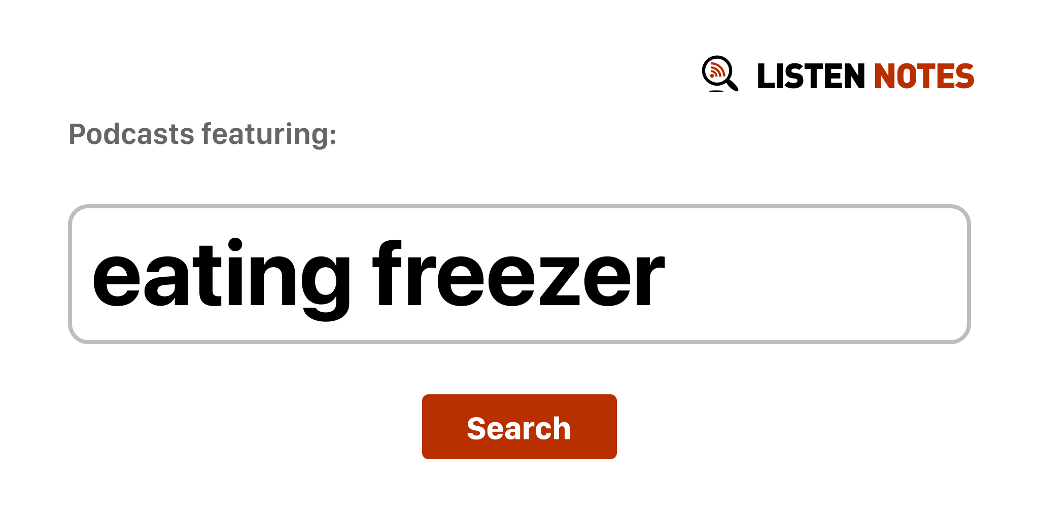 Eating Freezer - Top podcast episodes