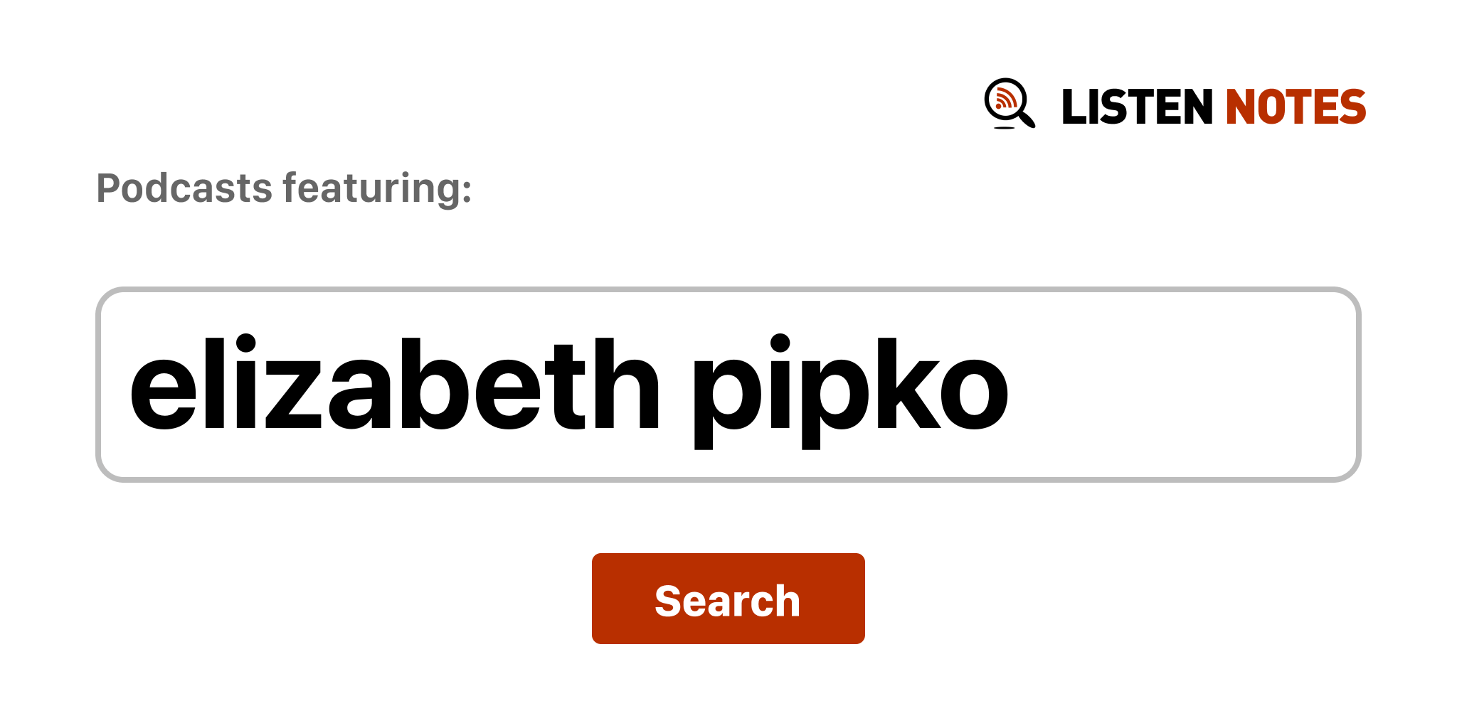 Elizabeth Pipko - Top-Podcast-Folgen