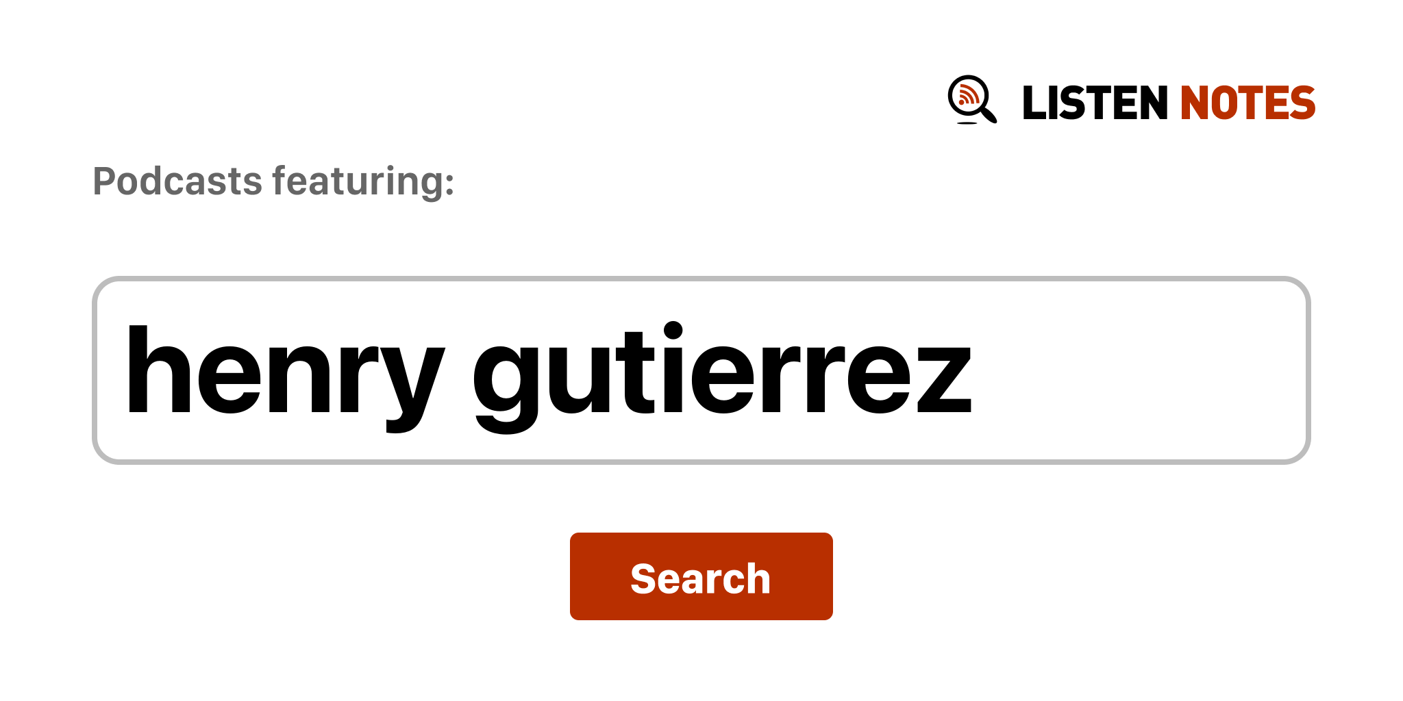 Henry Gutierrez - Лучшие выпуски подкастов