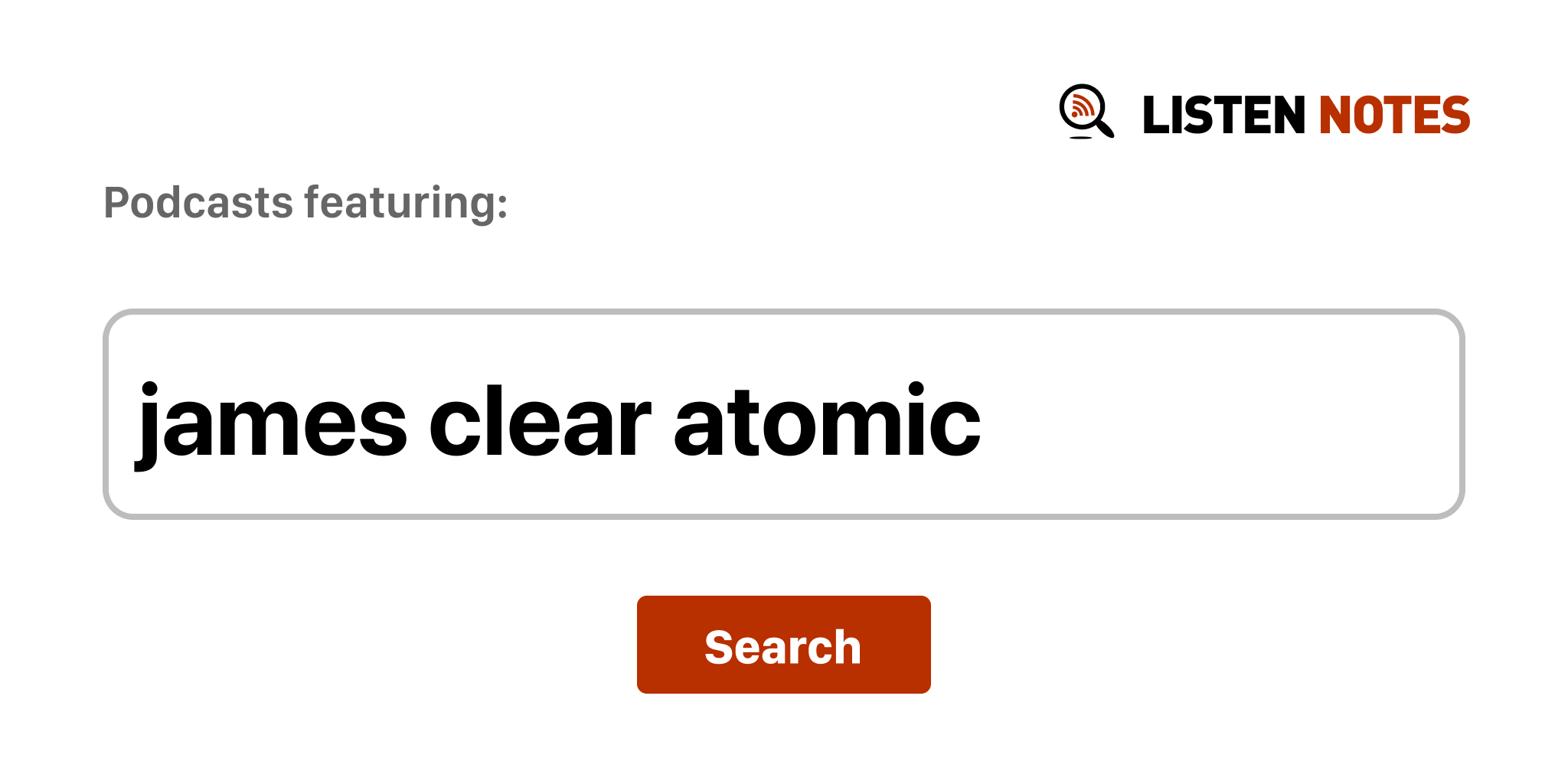 James Clear Atomic - Meilleurs épisodes de podcast