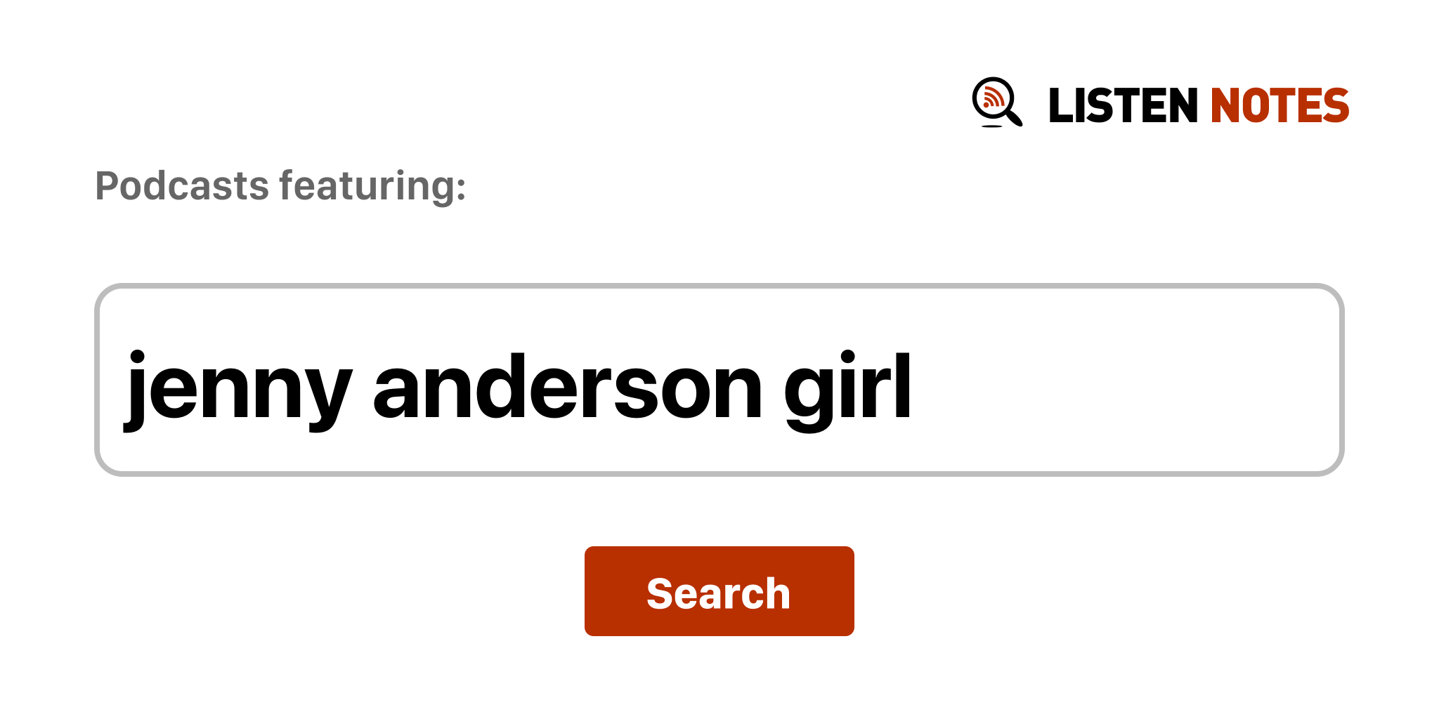 Jenny Anderson Girl - Top podcast episodes