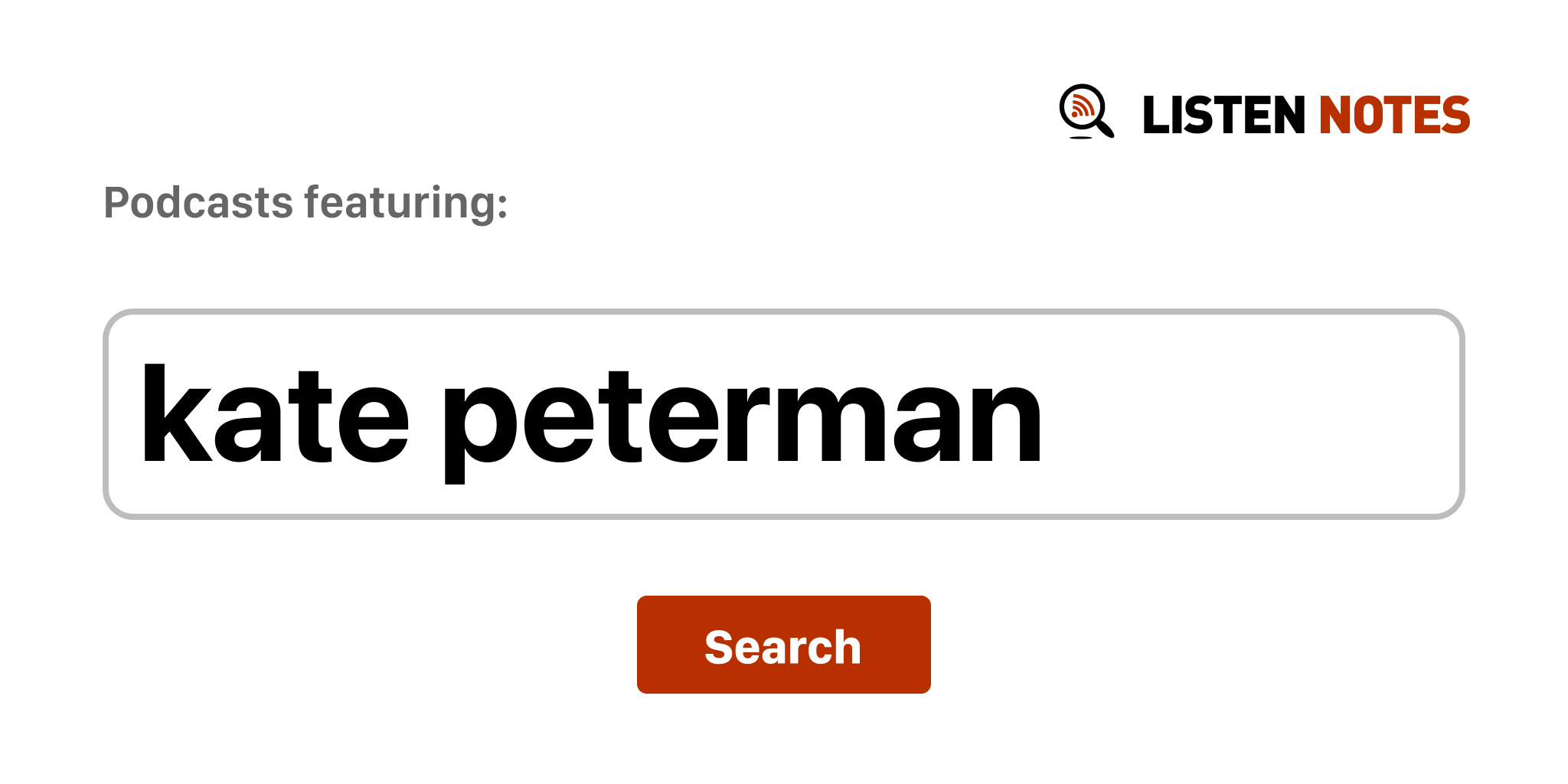 Kate Peterman - أهم حلقات البودكاست