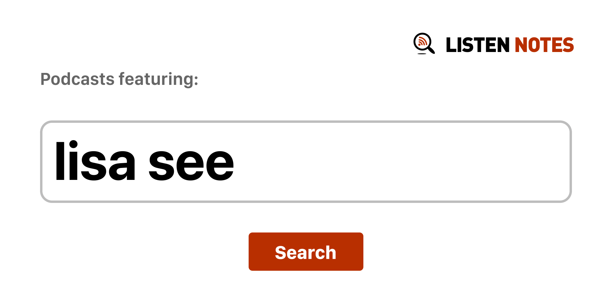 Lisa See - Top podcast episodes