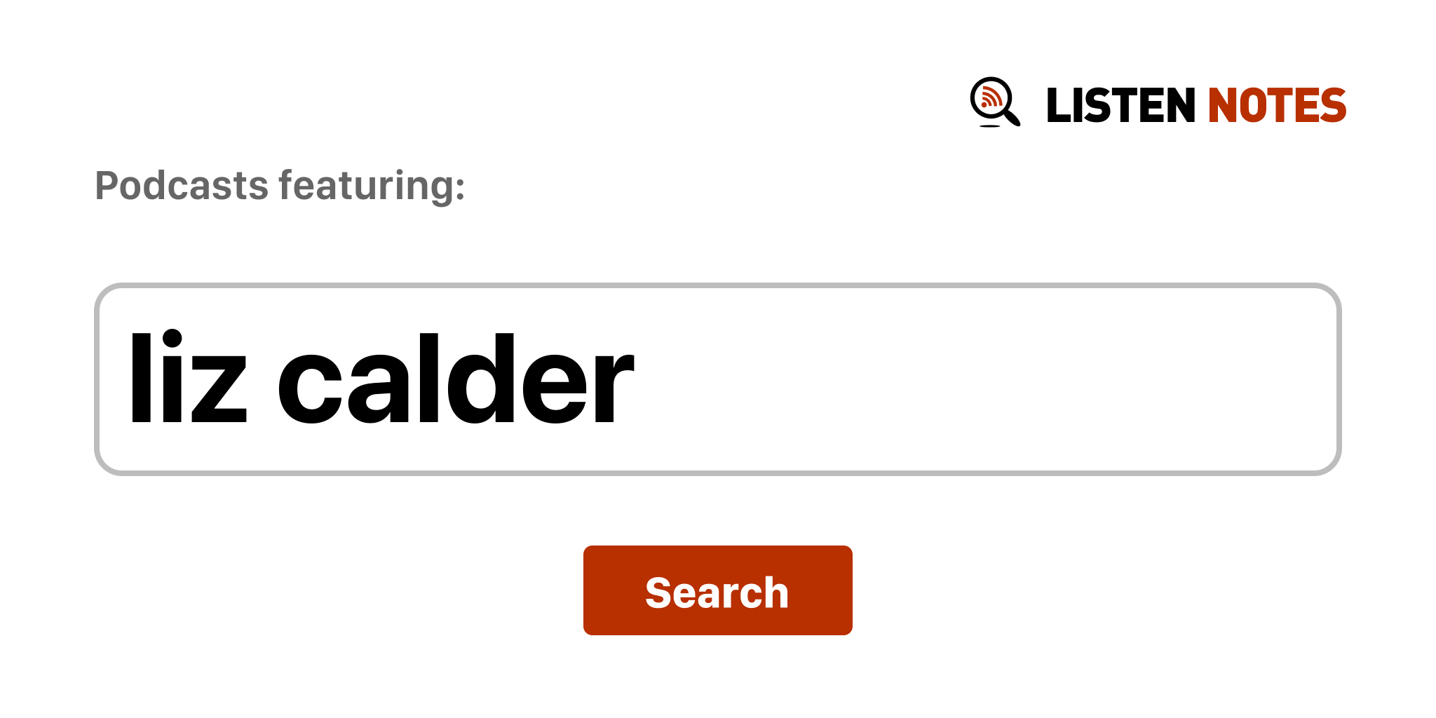 Liz Calder - Principales episodios de podcast